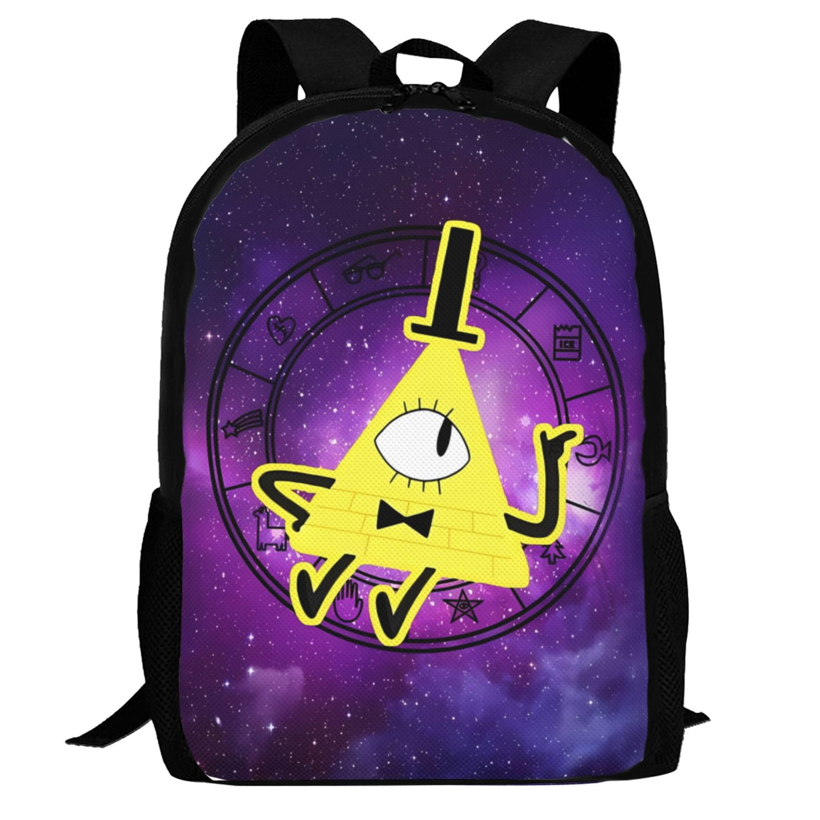 Gravity Falls Bill Cipher Backpack,3d Print Laptop Backpack Lightweight Casual Daypack Bookbag ...
