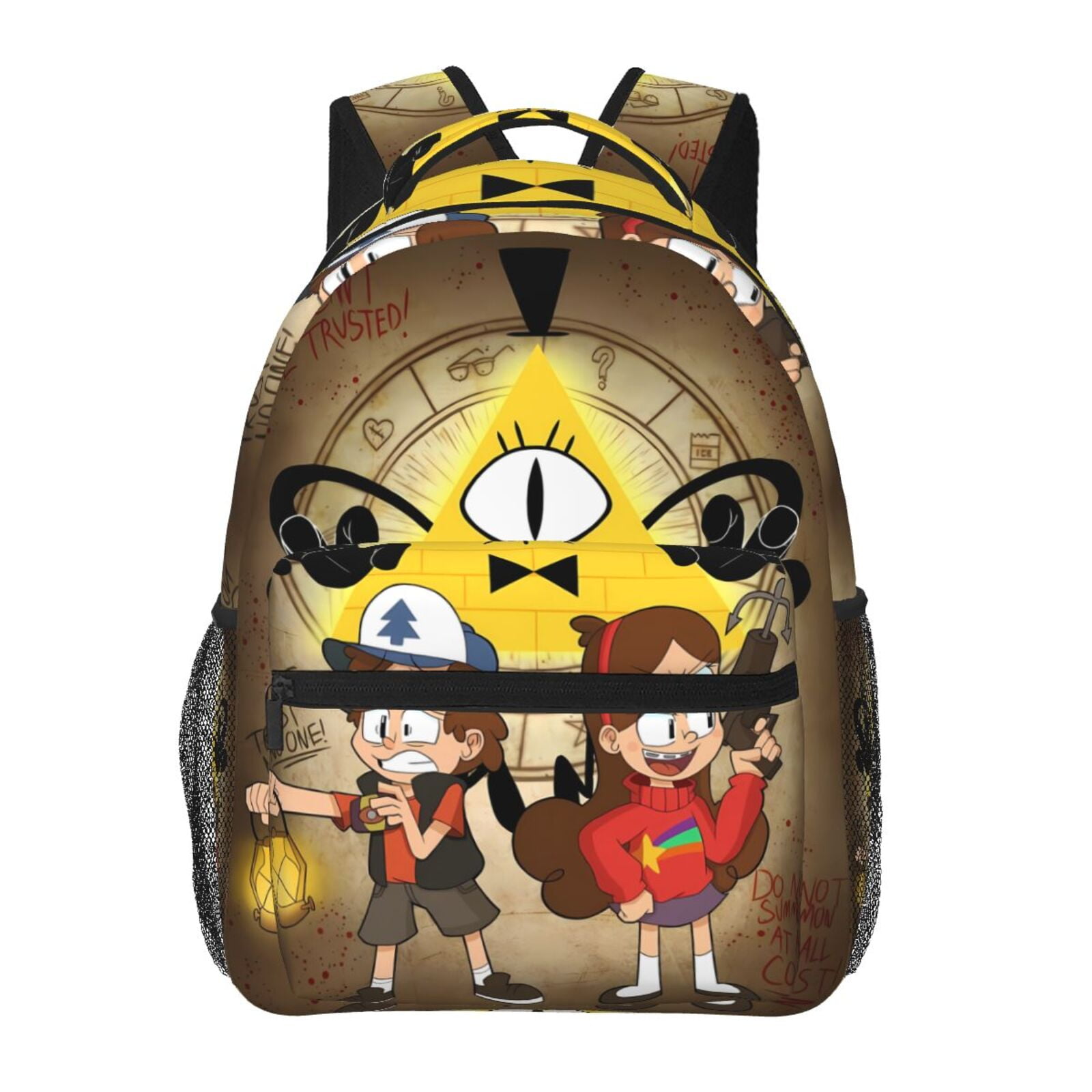 Gravity Falls Bill Cipher Backpack Lightweight Bookbag Casual Daypack ...