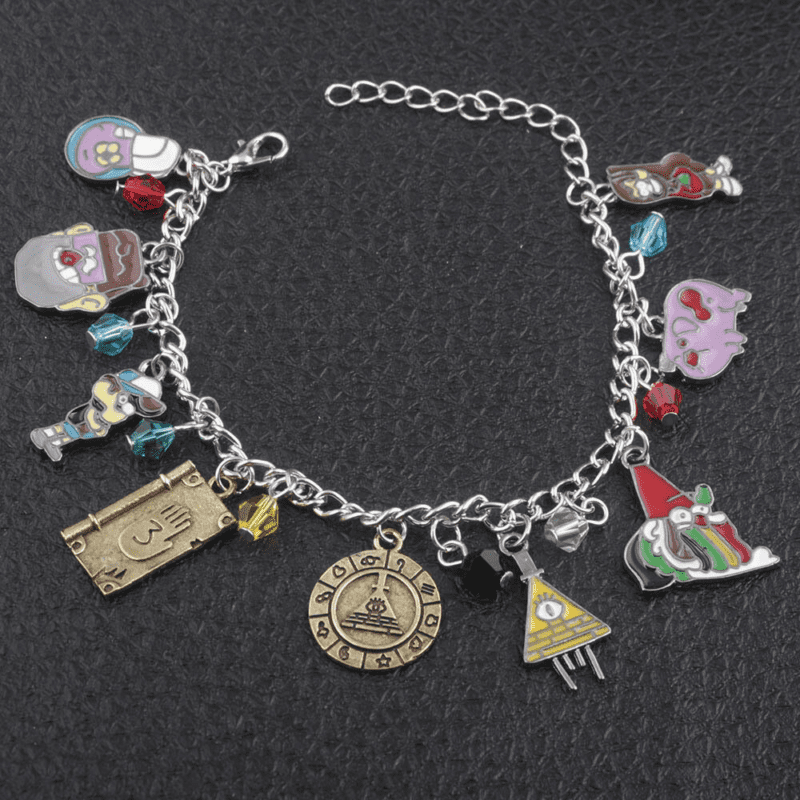 Gravity Falls Bill Cipher Bracelet Creative Cartoon Bracelet Jewelry ...