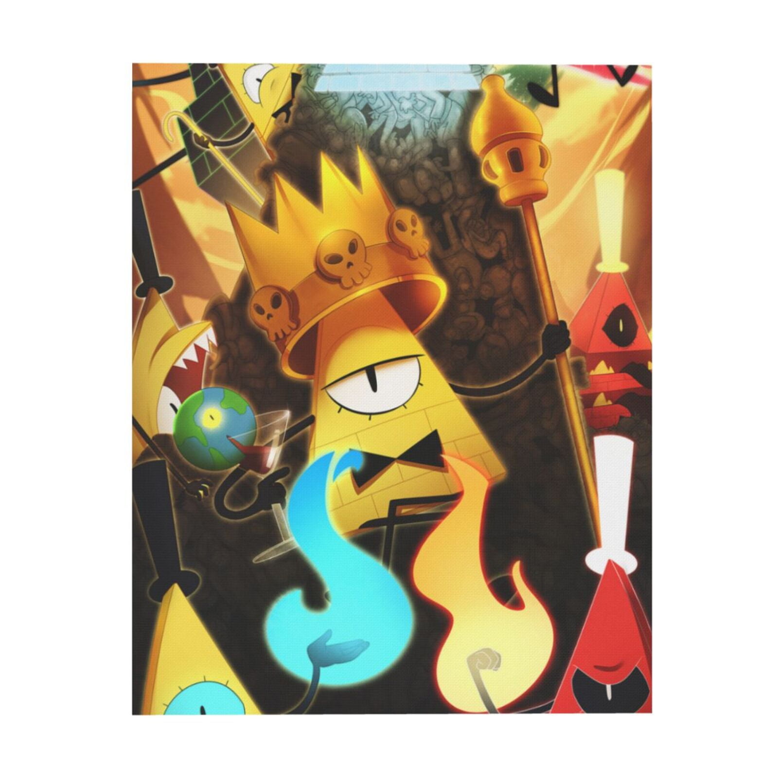 Gravity Falls Bill Cipher Canvas Decorative Poster Gift Art Picture ...
