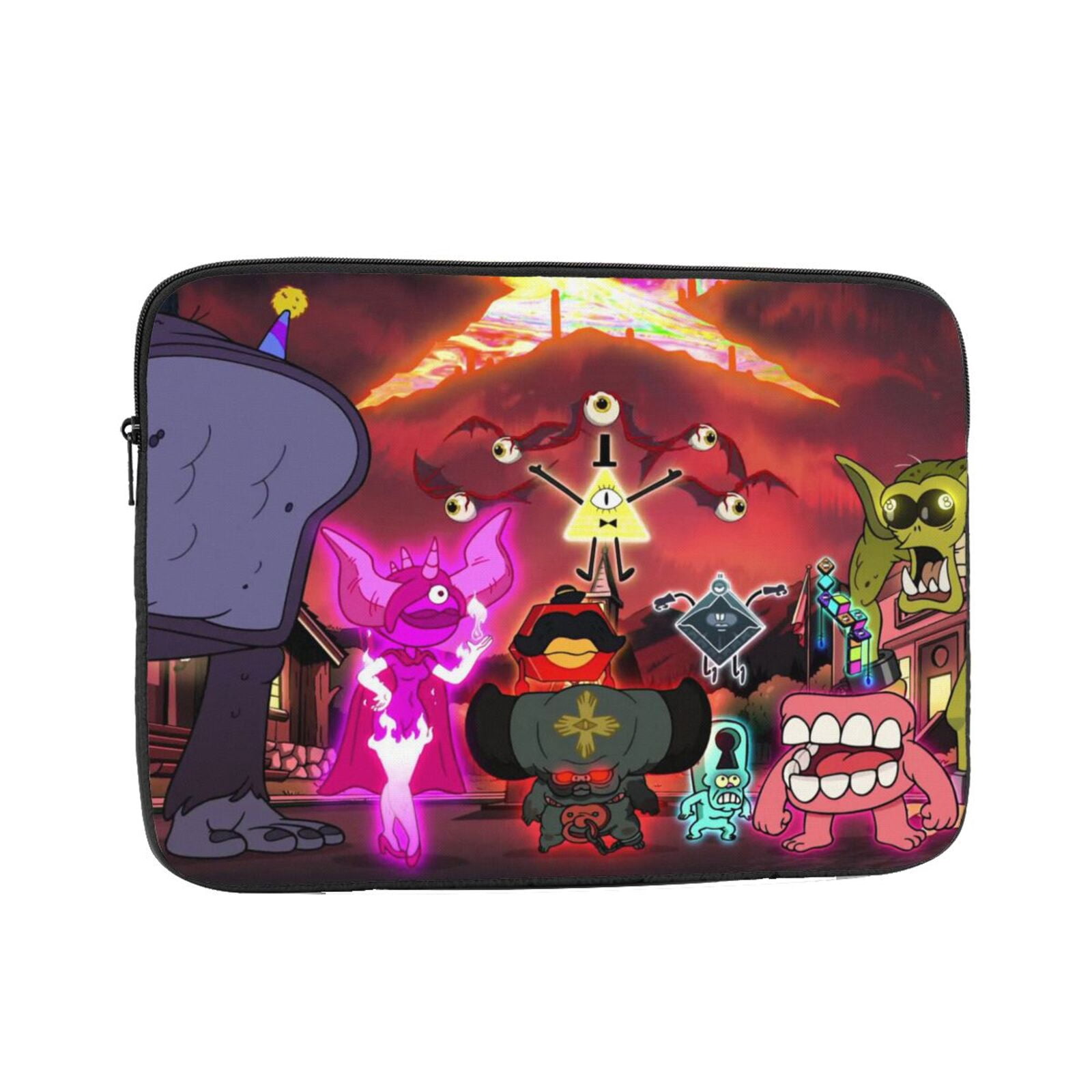 Gravity Falls Bill Cipher Cartoon Laptop Case Computer Laptop Tablet ...