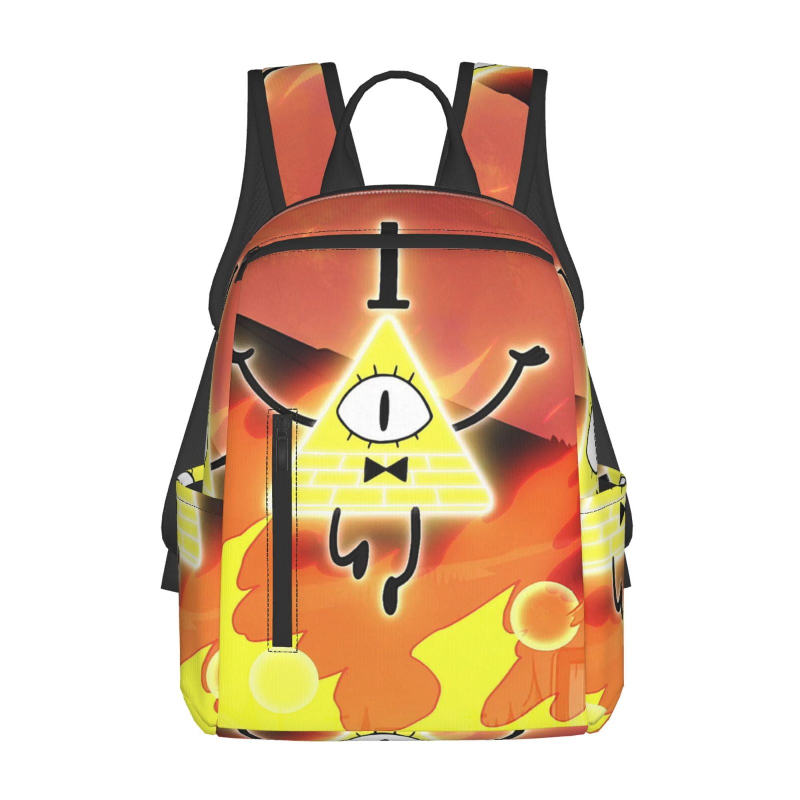 Gravity Falls Bill Cipher Cute Backpack Unisex Daypack Adjustable ...