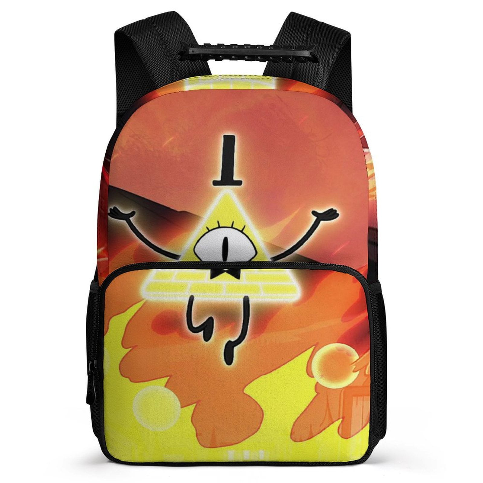 Gravity Falls Bill Cipher Cute Unisex Backpack Laptop Bag Student ...