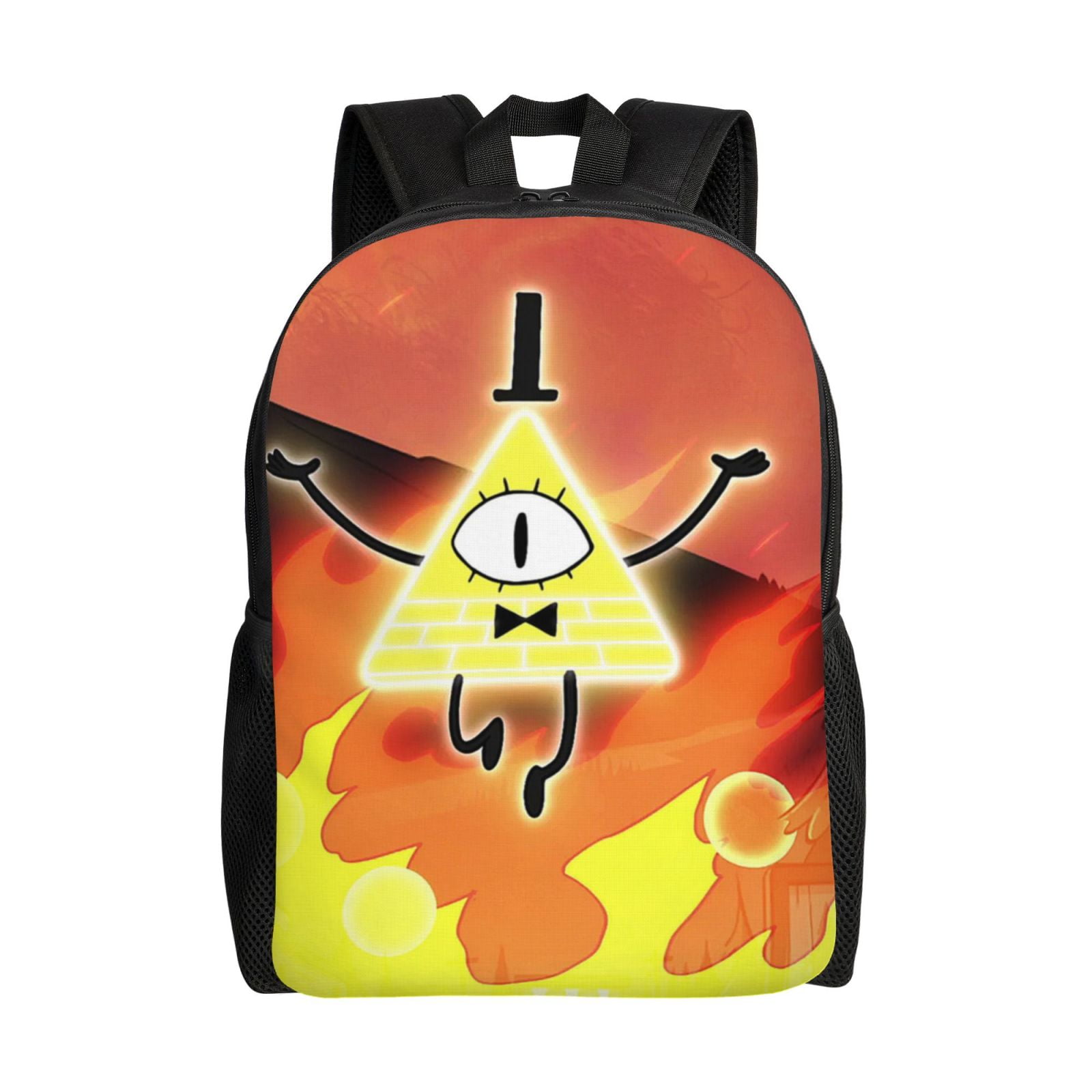 Gravity Falls Bill Cipher Cute Unisex Backpack Laptop Daypack ...