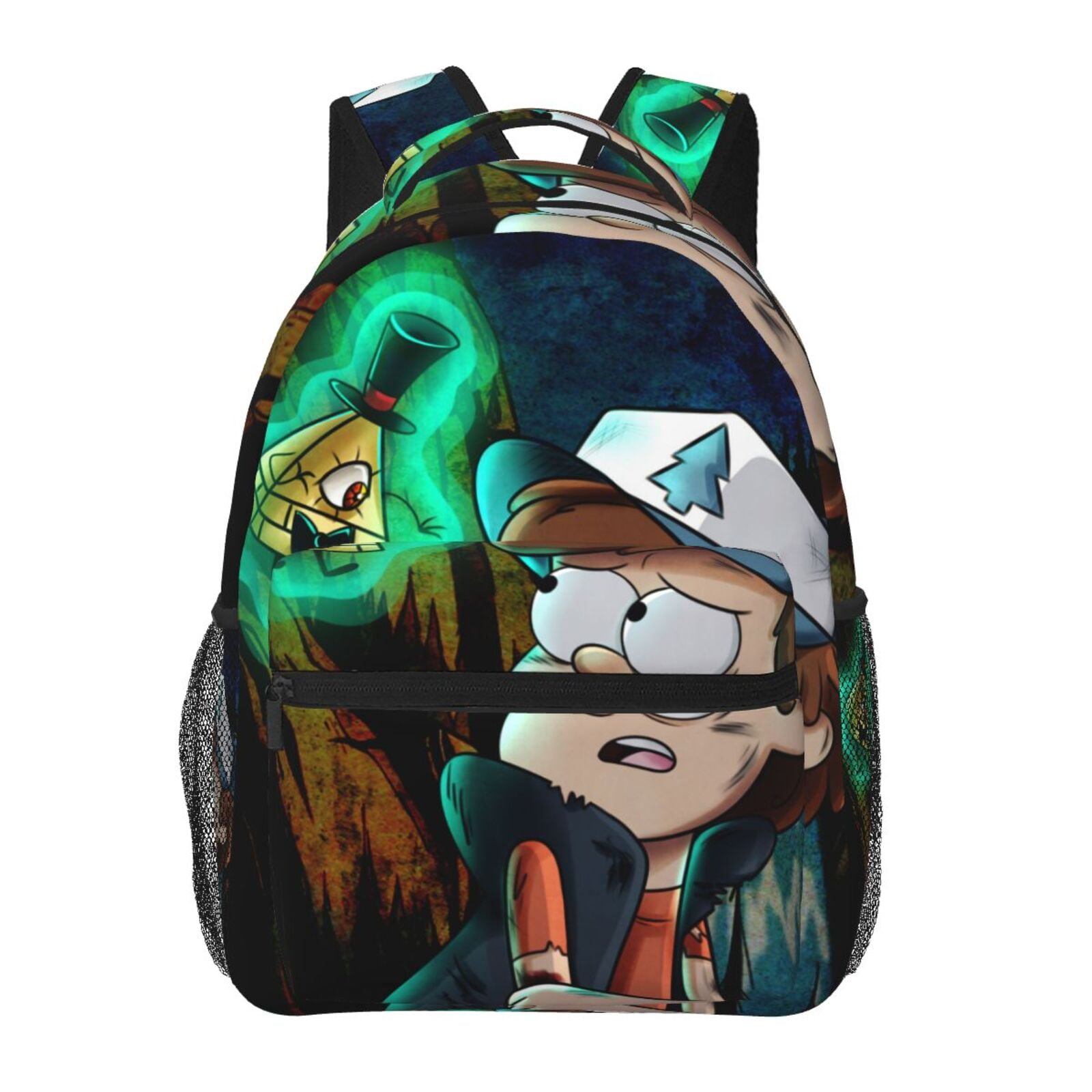 Gravity Falls Bill Cipher Dipper Casual Backpack Laptop Daypack School ...