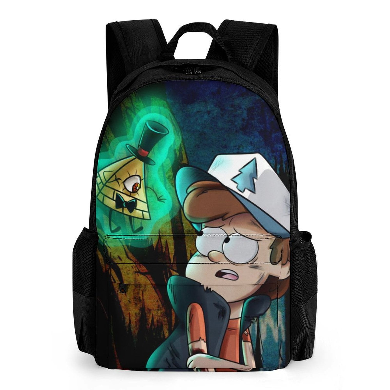 Gravity Falls Bill Cipher Dipper School Bag Laptop Backpack Large ...