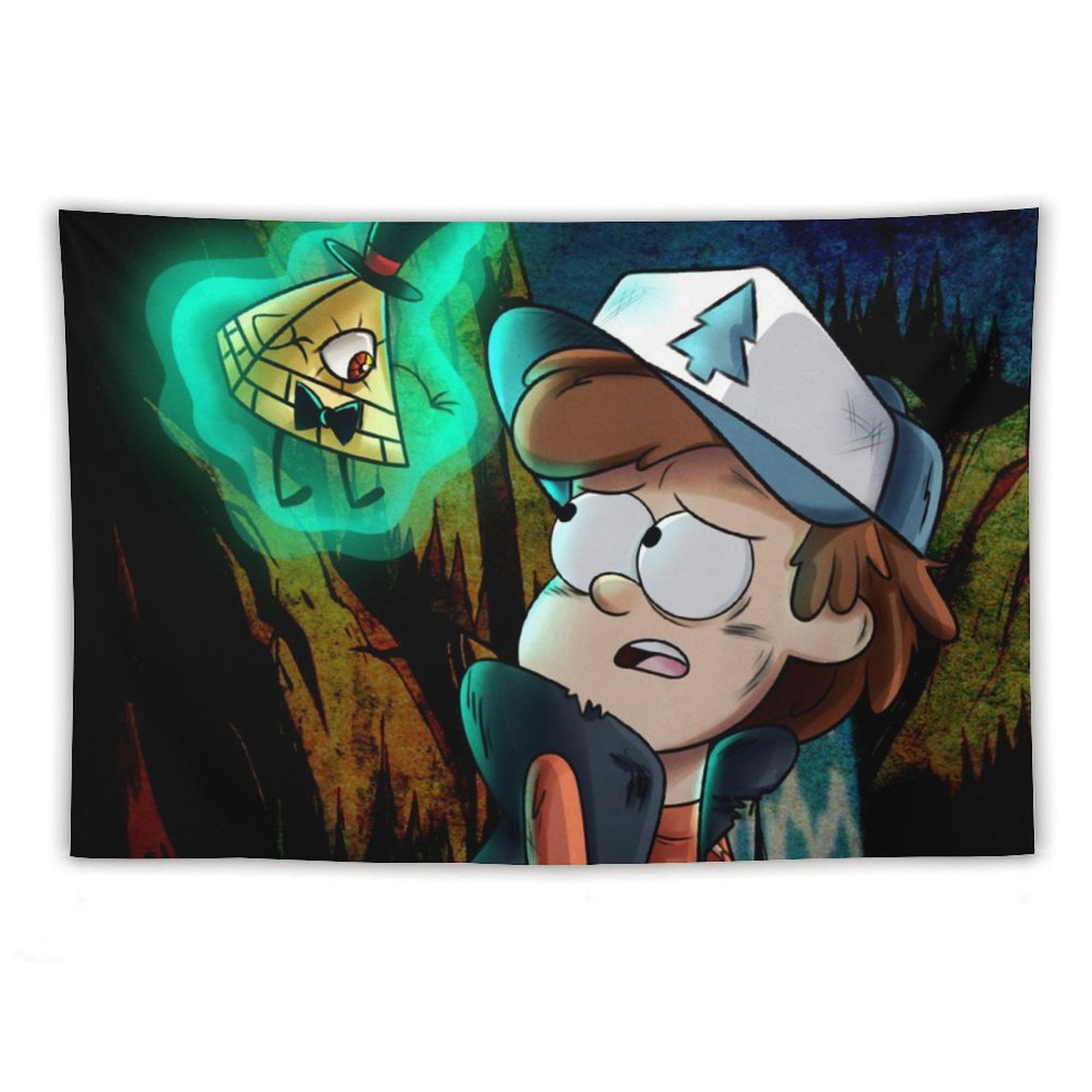 Gravity Falls Bill Cipher Dipper Tapestry Luxury Wall Hanging ...
