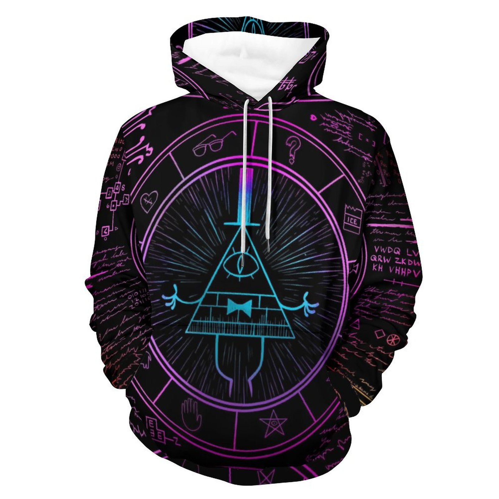 Gravity Falls Bill Cipher Hoodie Unisex 3d Novelty Hoodies Graphic ...