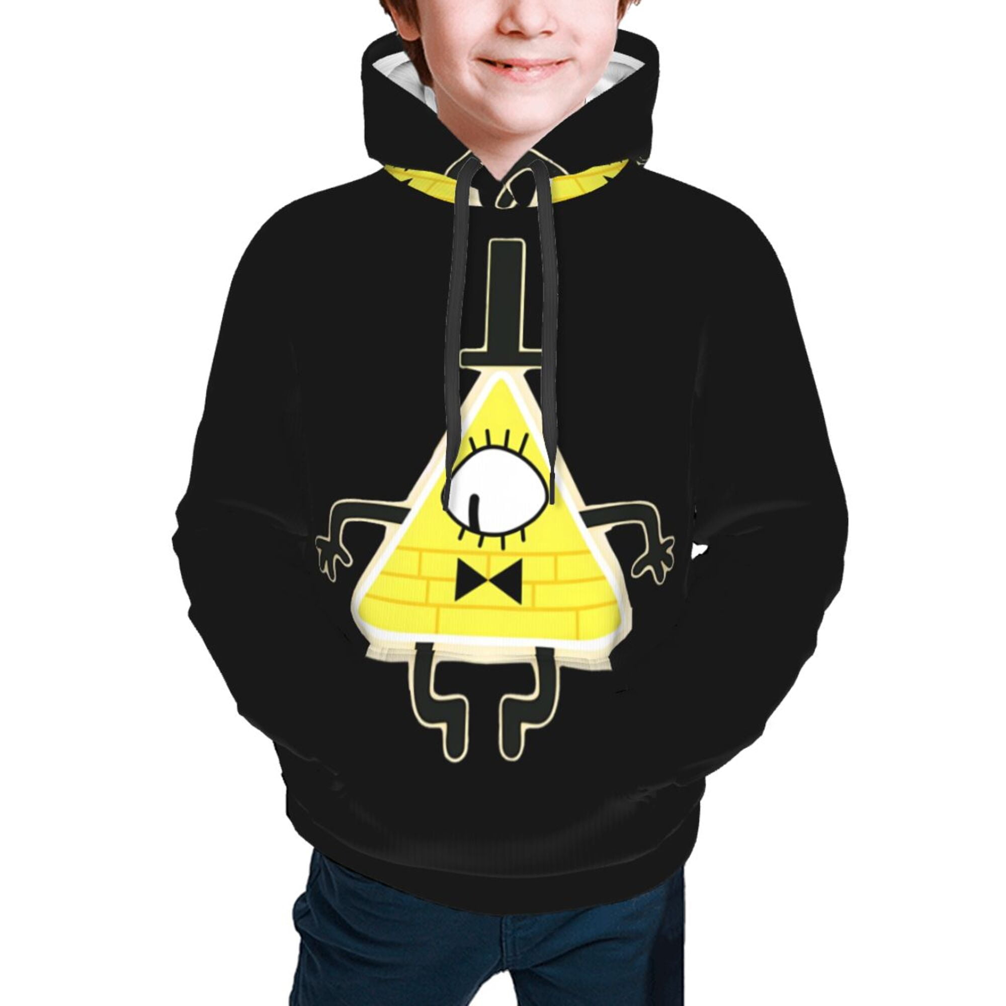 Gravity Falls Bill Cipher Hoodies Pullover For Boys Girls 3d Printed Hooded Sweatshirt Long ...
