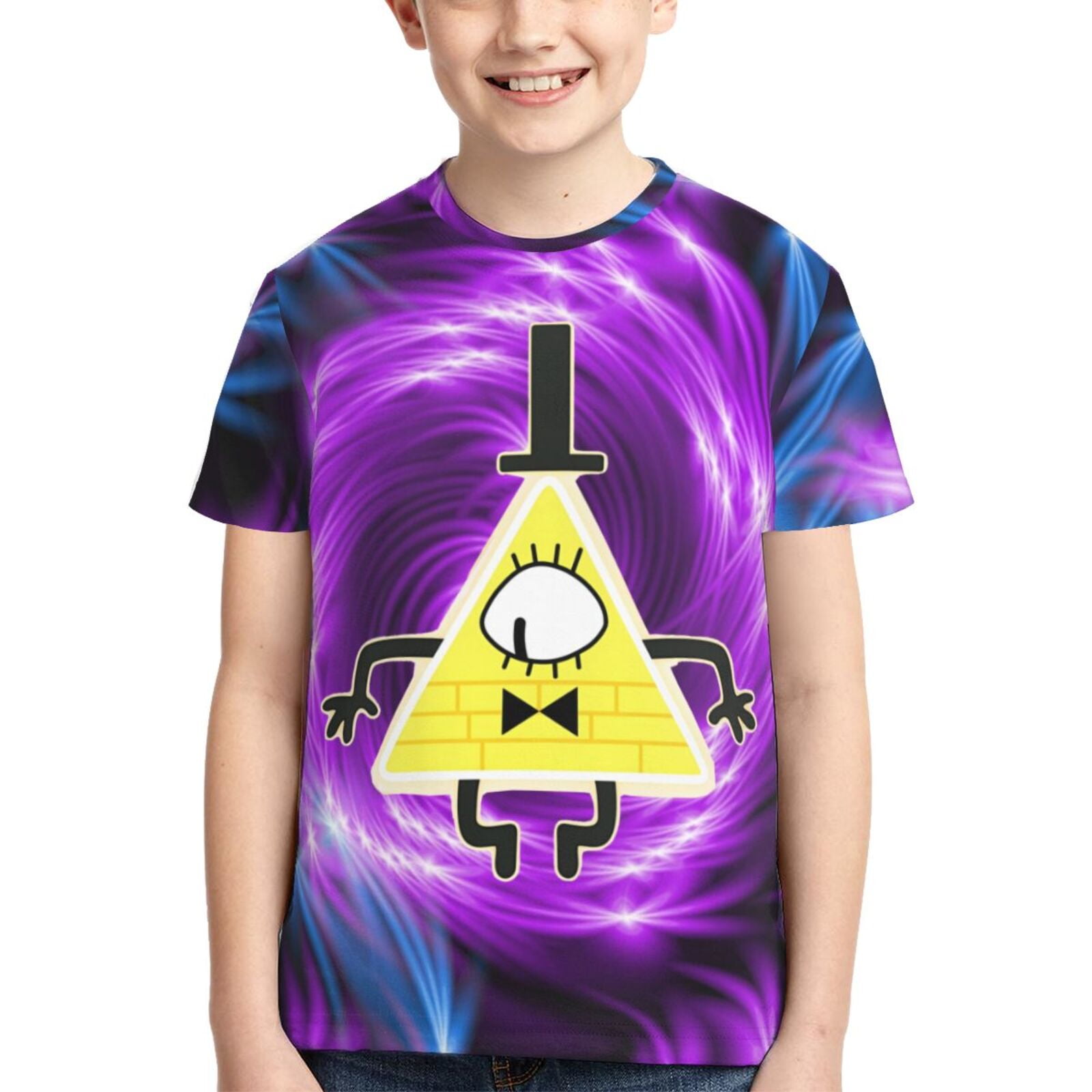 Gravity Falls Bill Cipher Kids T-Shirt 3d Printed Graphic T-Shirts Boys ...