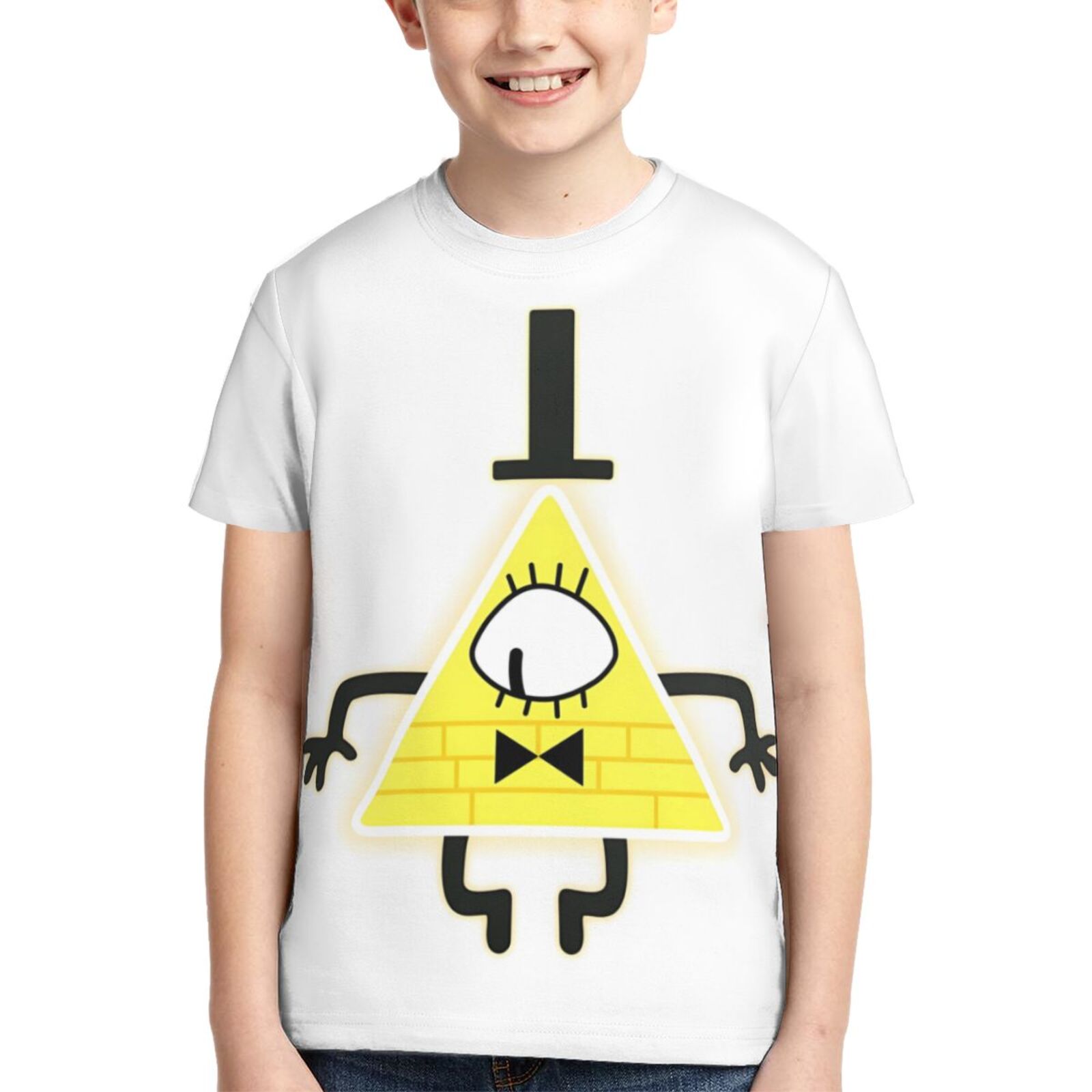 Gravity Falls Bill Cipher Kids T-Shirt 3d Printed Graphic T-Shirts Boys ...