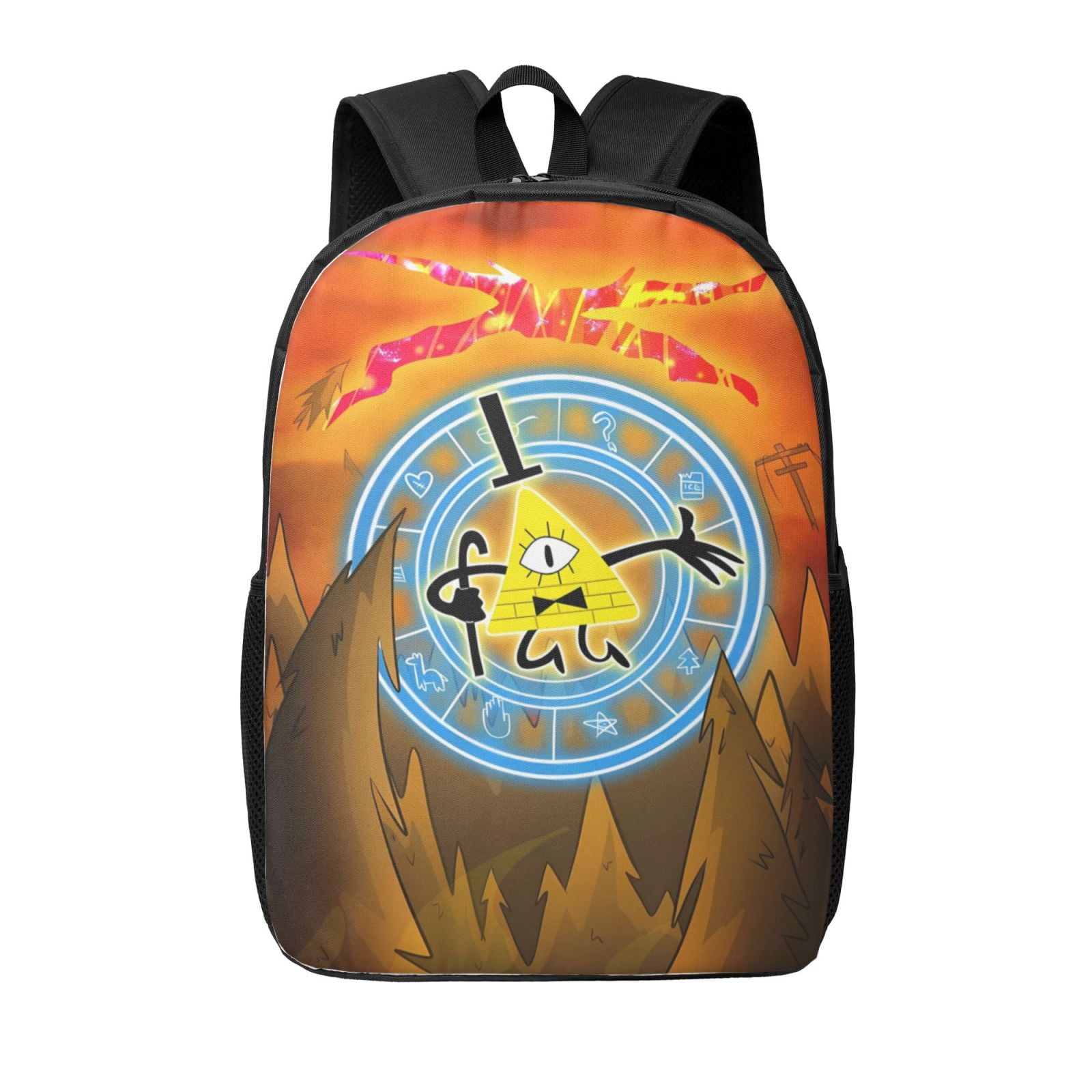 Gravity Falls Bill Cipher Laptop Backpack Comfort Backpack Casual ...