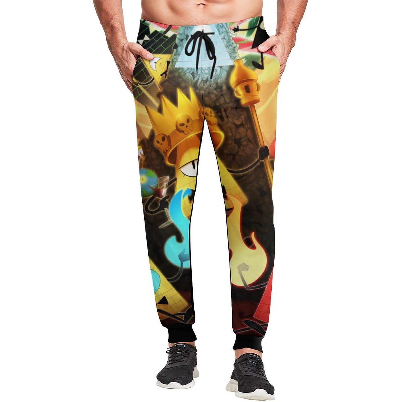 Gravity Falls Bill Cipher Mens Sweatpants Joggers Pants Workout Sports ...