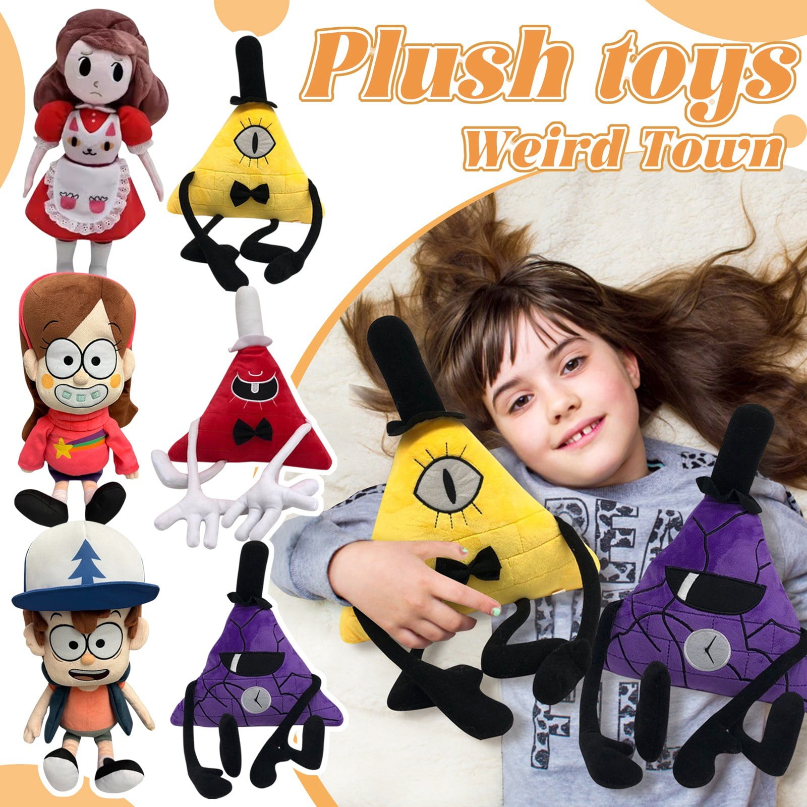 Gravity Falls Bill Cipher Plush Plushes Dolls Kids Gift Merch for Kids ...