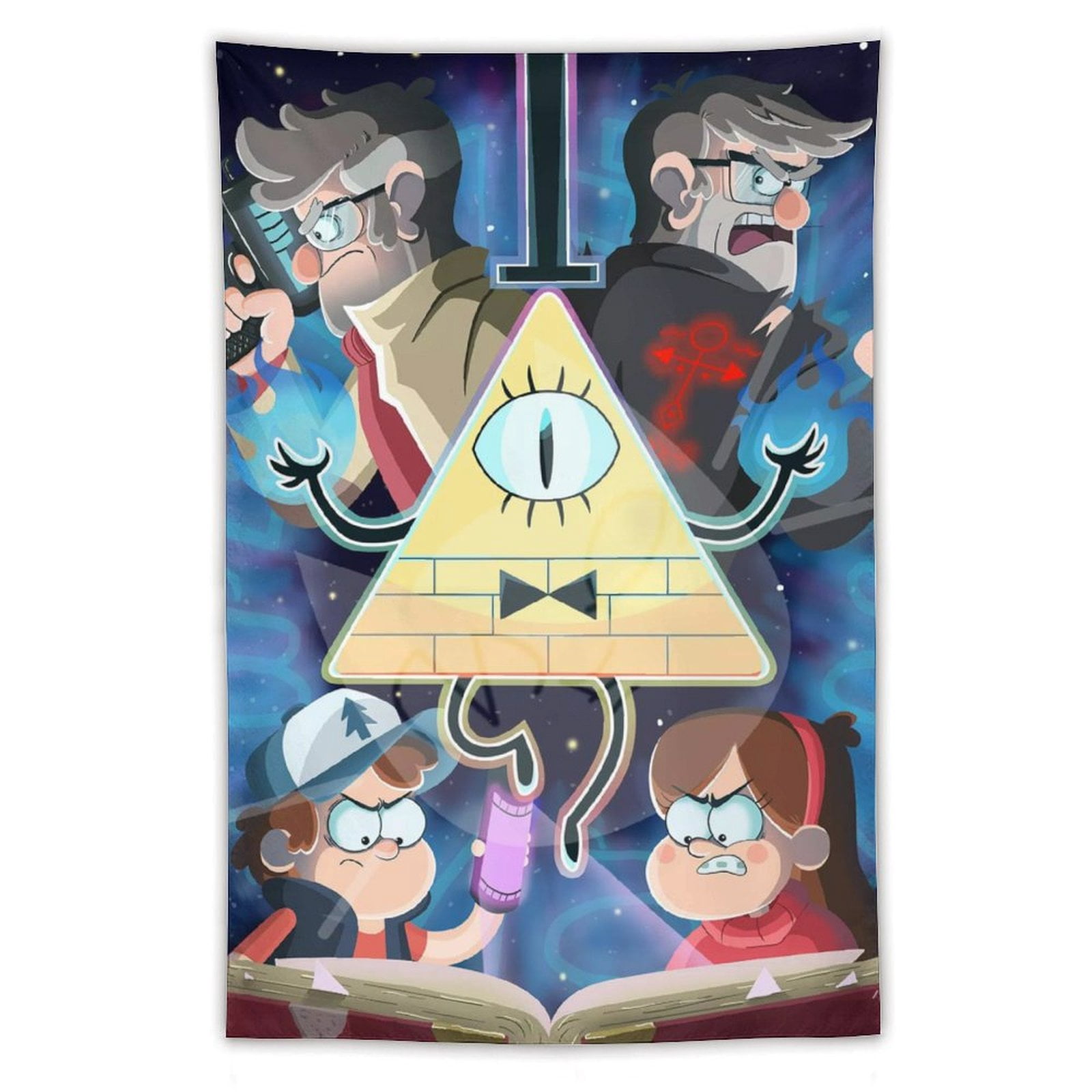 Gravity Falls Bill Cipher Tapestry Luxury Wall Hanging Tapestries Decor ...