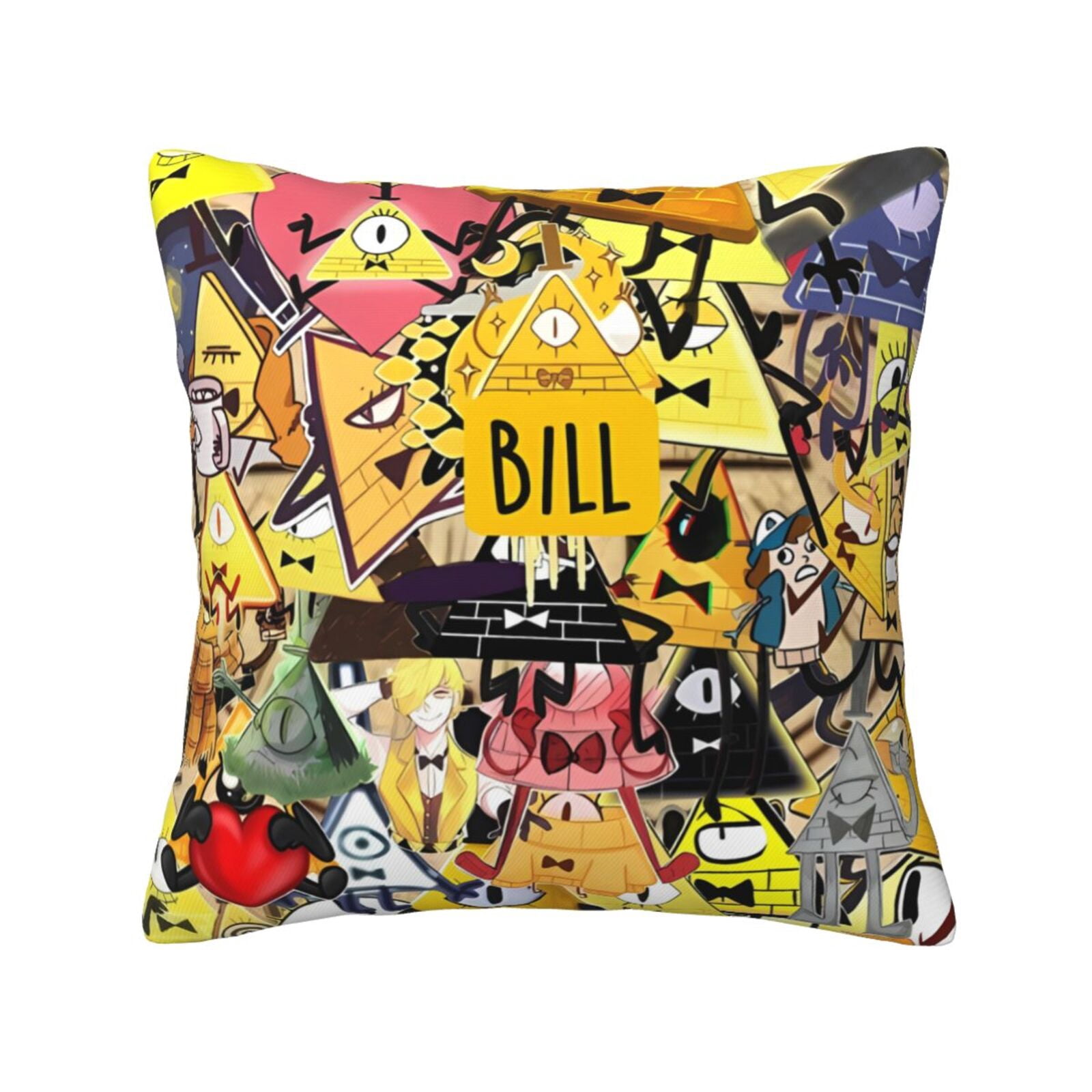 Gravity Falls Bill Cipher Throw Pillow Covers Cases Cushion Cover ...