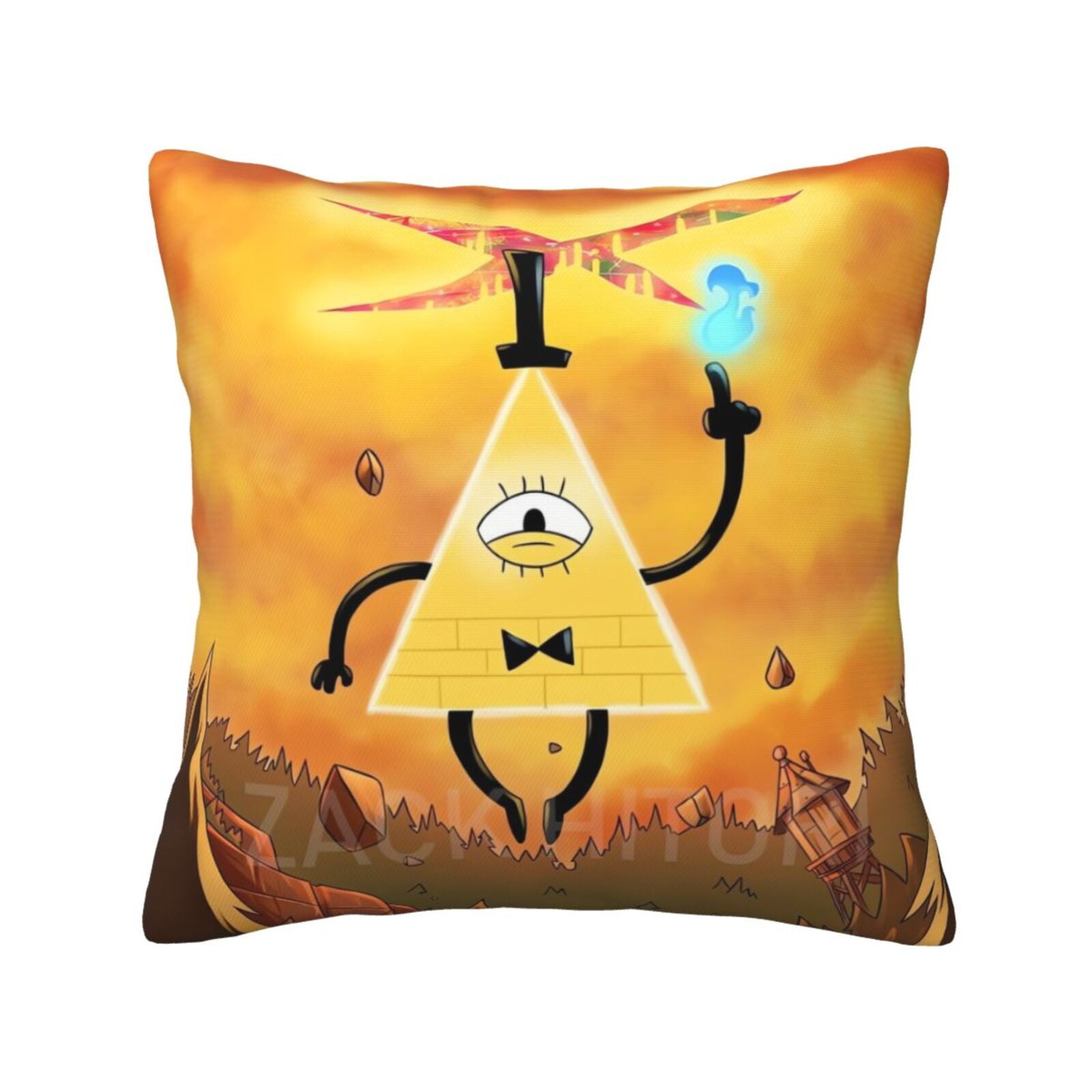 Gravity Falls Bill Cipher Throw Pillow Covers Cases Cushion Cover ...