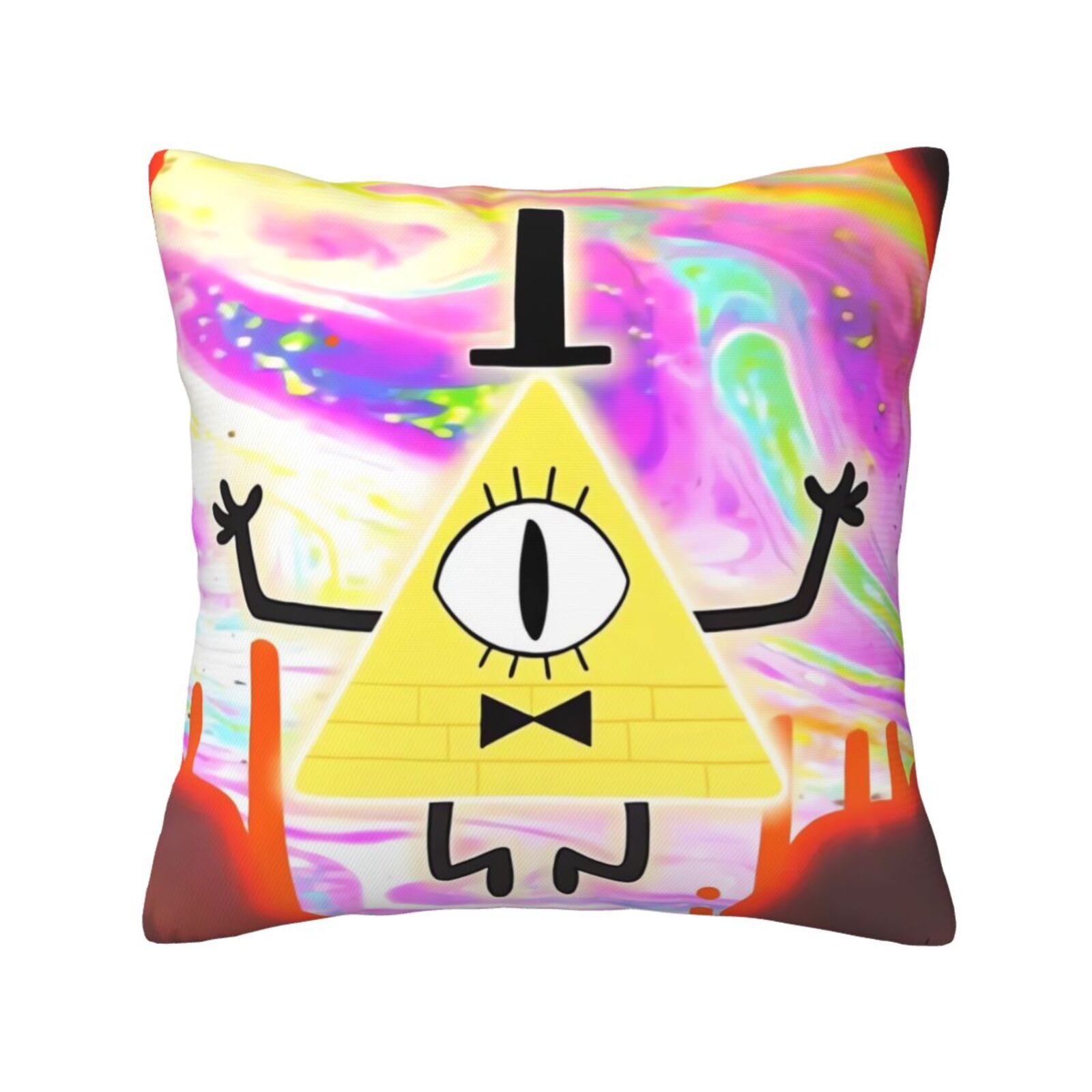 Gravity Falls Bill Cipher Throw Pillow Covers Cases Cushion Cover ...