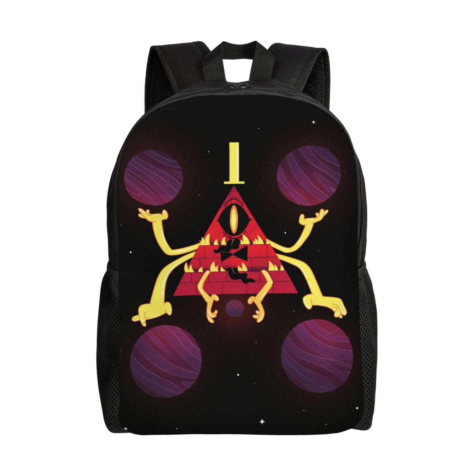 Gravity Falls Bill Cipher Unisex Backpack Laptop Daypack Adjustable ...