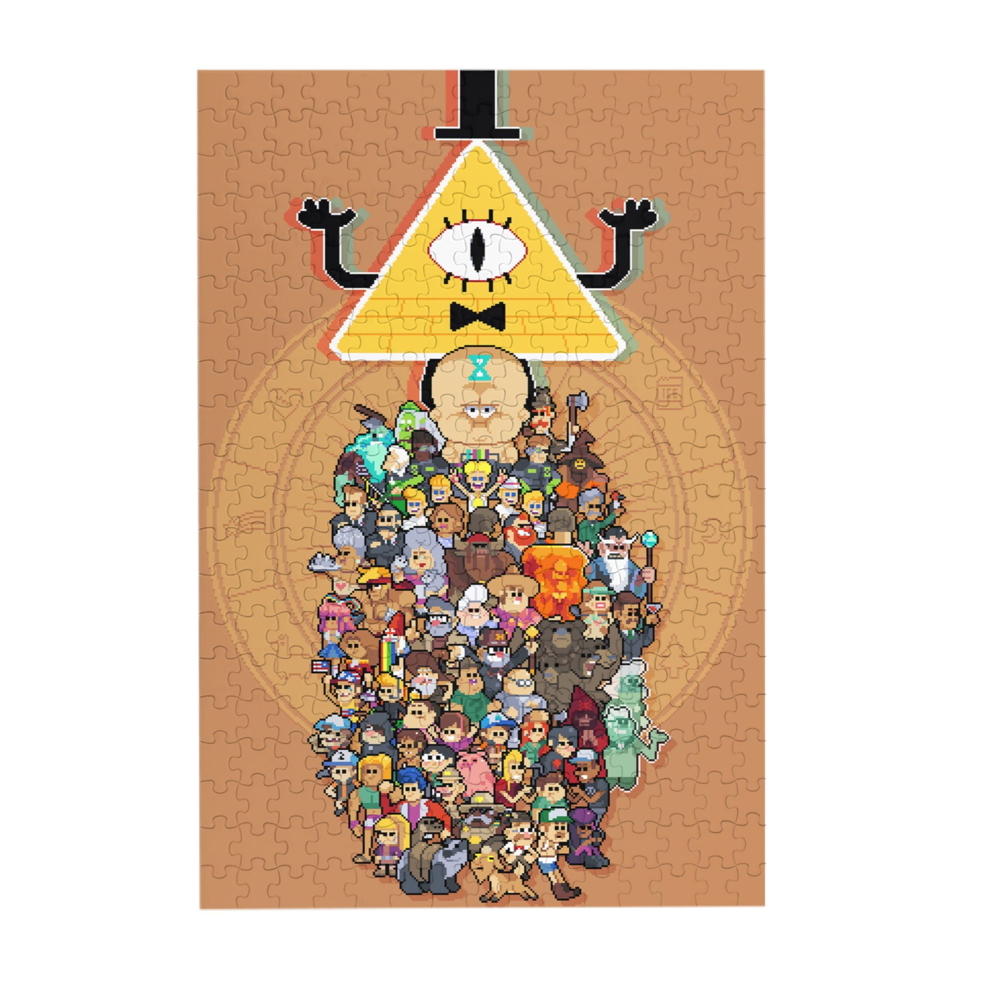 Gravity Falls Bill Cipher Wooden Jigsaw Puzzle for Adults 300 Piece ...