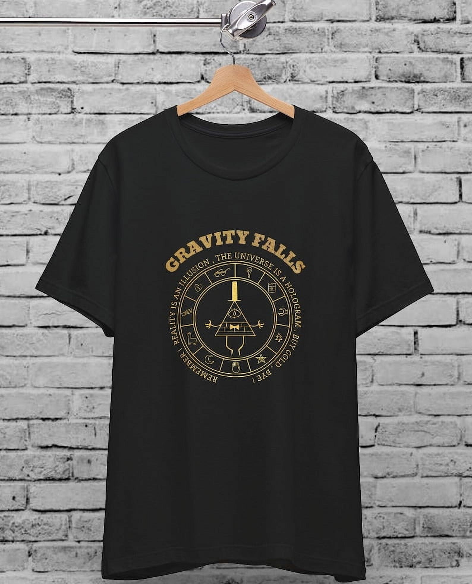 Gravity Falls Bill Cipher Zodiac Multicolor Unisex T-Shirt For Men ...