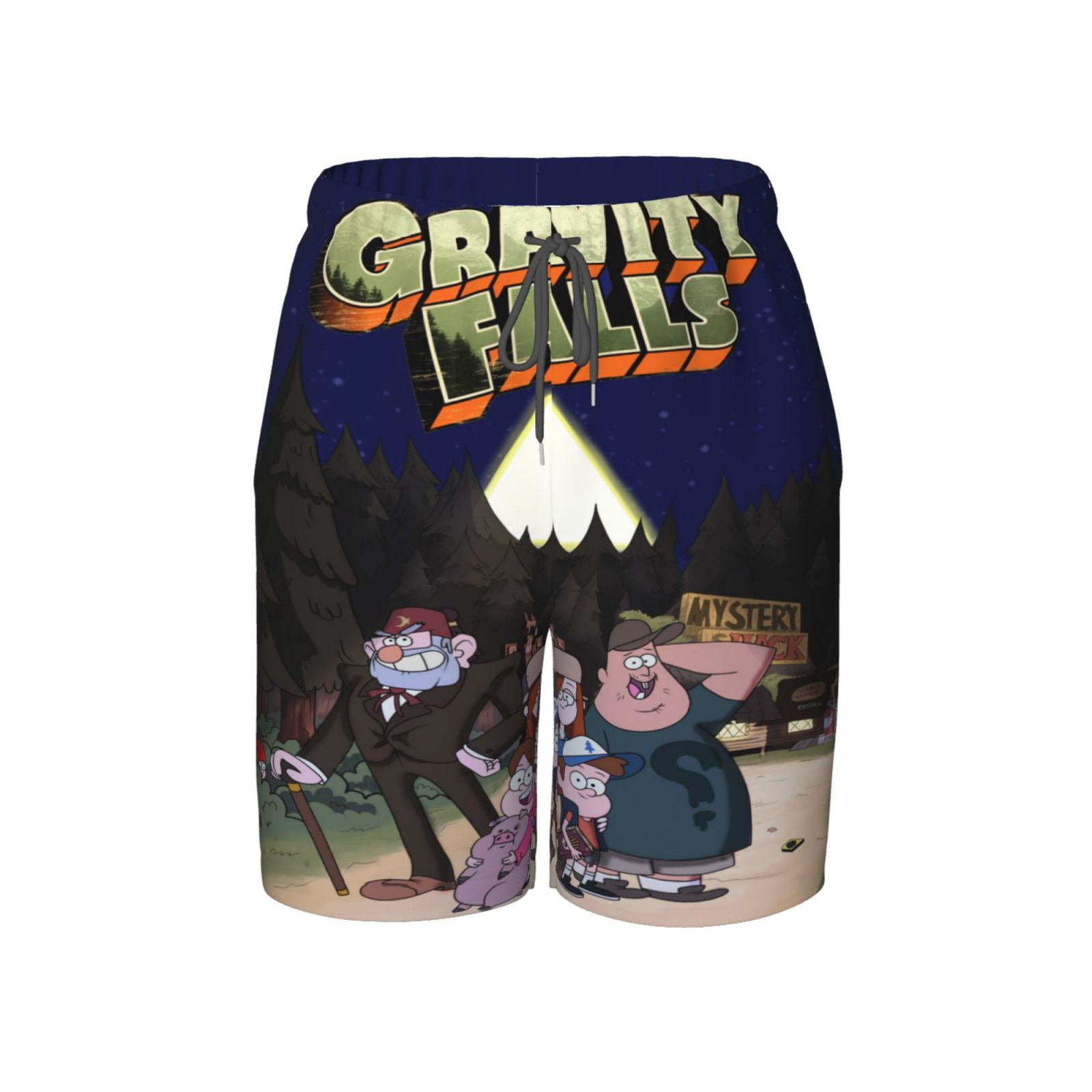 Gravity Fall Boys Swim Trunks with Mesh Liner Bathing Suits Quick Dry ...