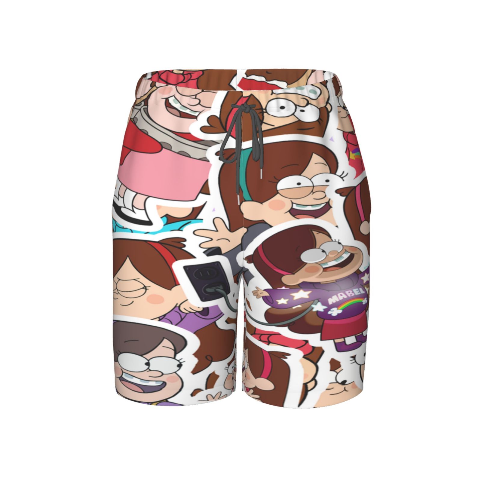 Gravity Fall Boys Swim Trunks with Mesh Liner Bathing Suits Quick Dry ...