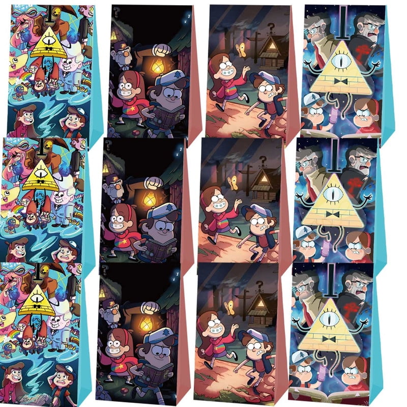 Gravity Falls Candy Bags Birthday Goodie Party Favor Decorations Treat ...