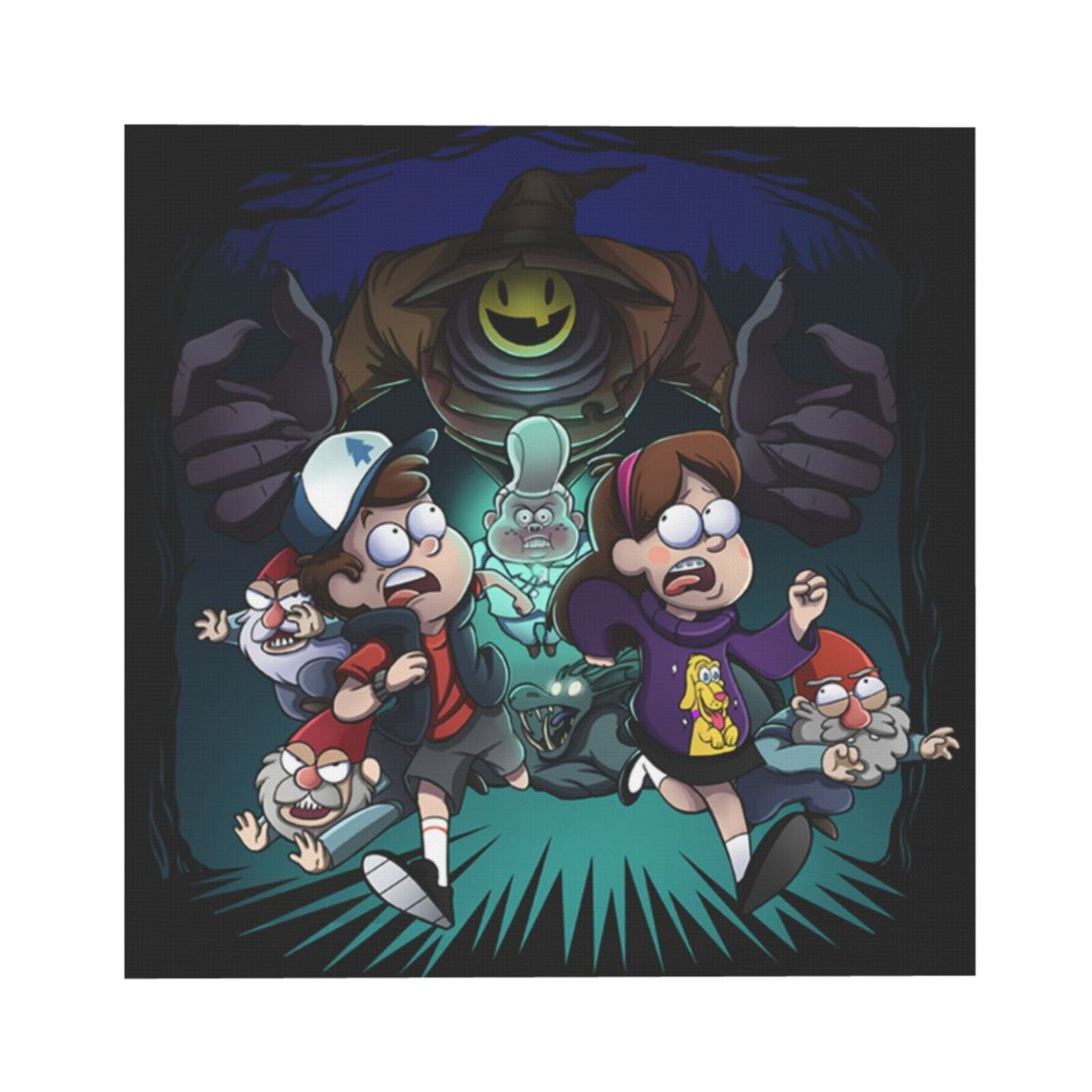 Gravity Falls Cartoon Canvas Decorative Poster Square Unframe Wall ...