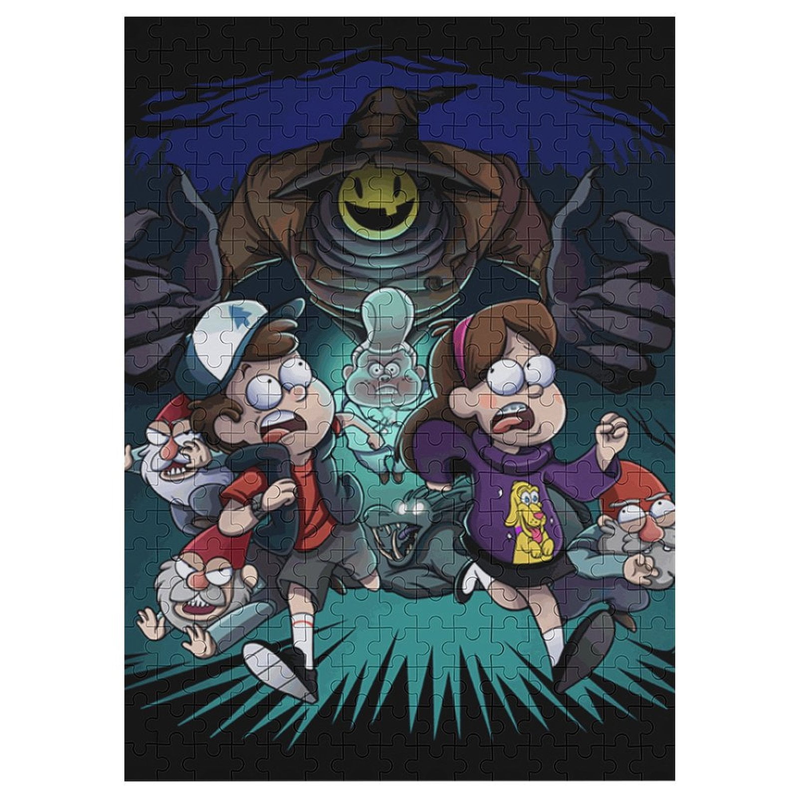 Gravity Falls Cartoon Jigsaw Puzzles Interlocking Puzzles Home Decor ...