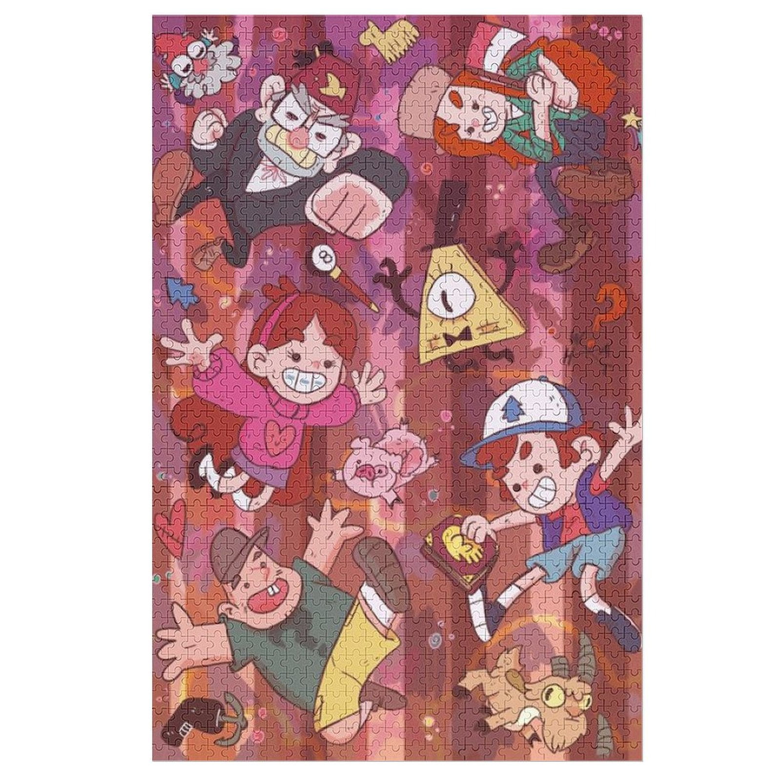 Gravity Falls Characters Jigsaw Puzzles Interlocking Puzzles Home Decor ...