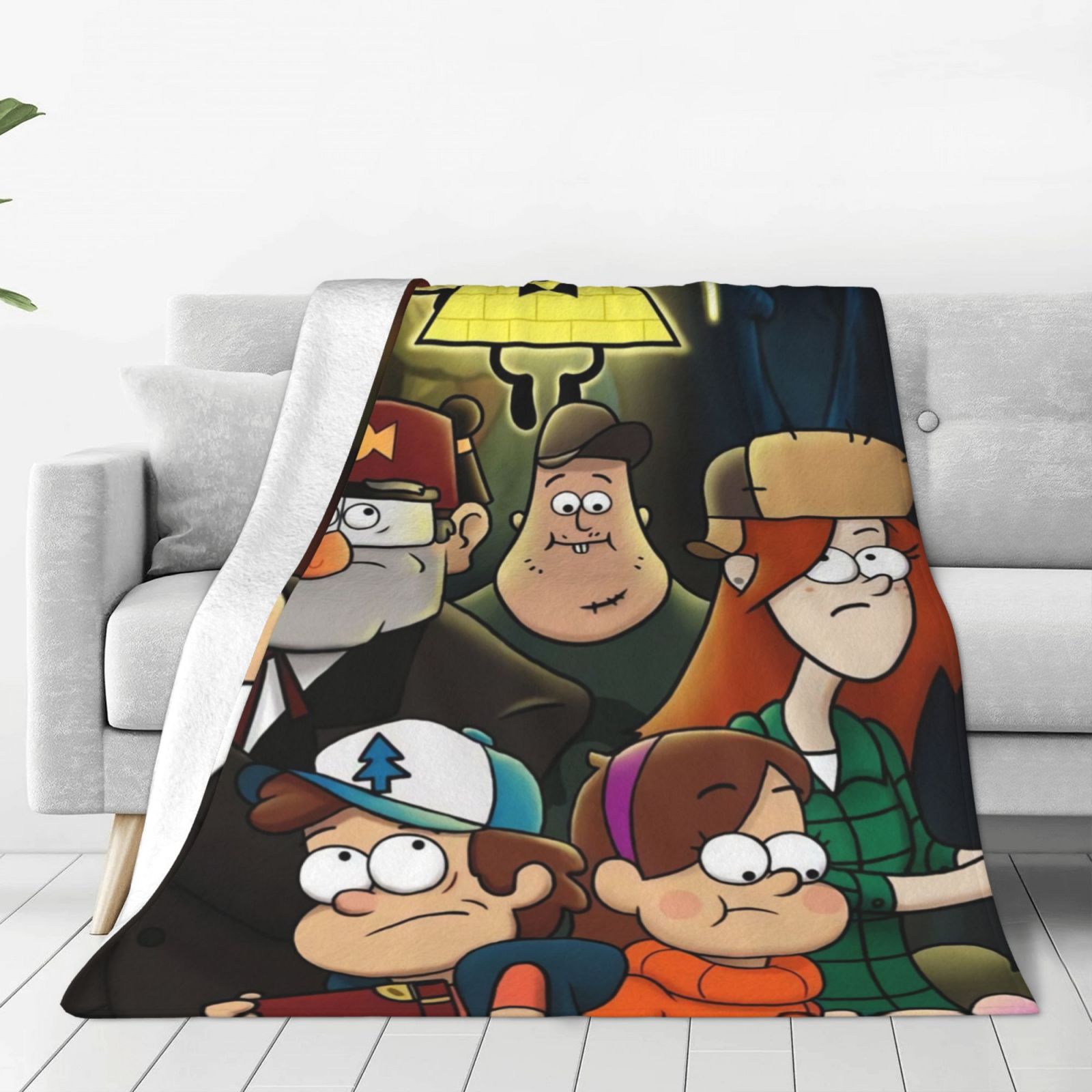 Gravity Falls Cute Anime Blanket, Gifts For Girls And Boys, Super Soft ...