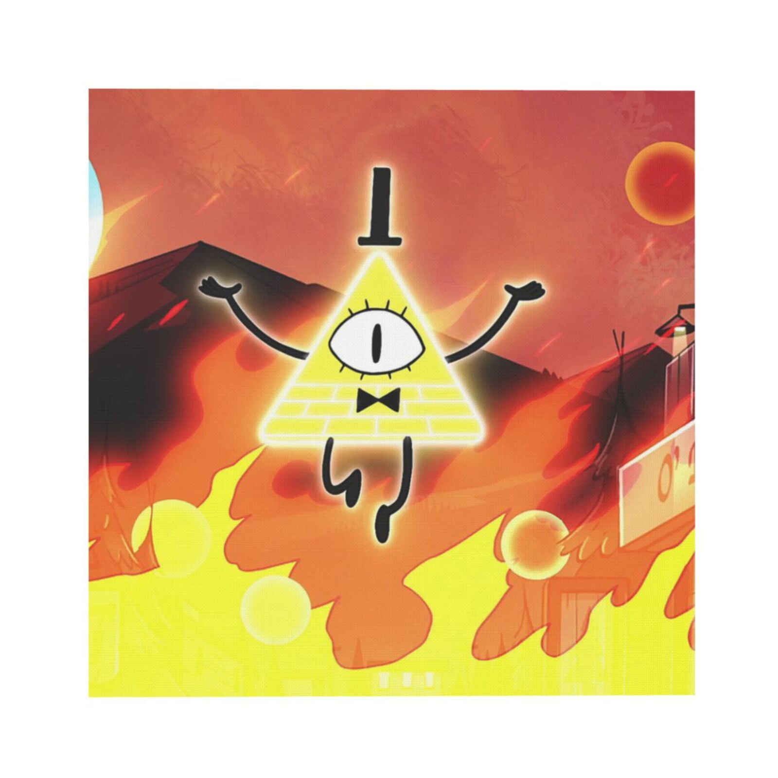 Gravity Falls Cute Canvas Decorative Poster Square Unframe Wall Poster ...