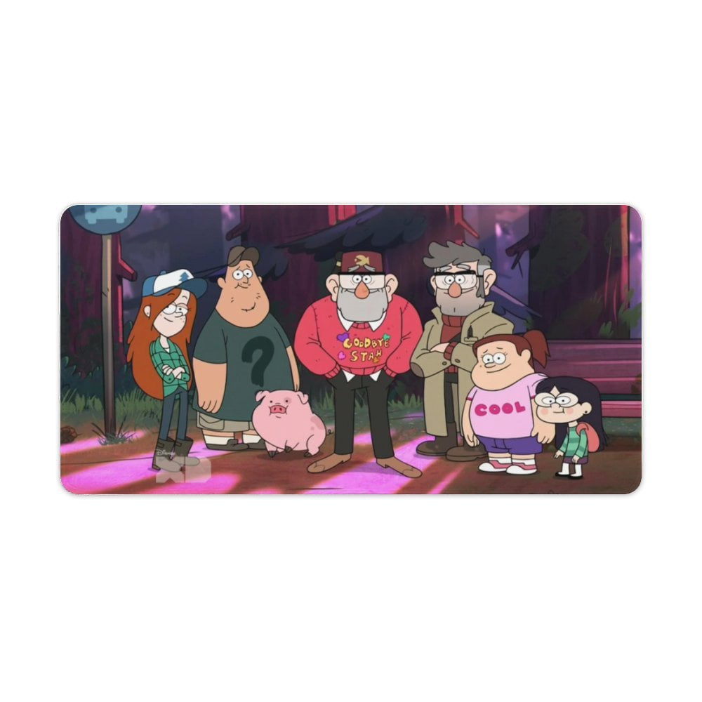 Gravity Falls Desk Mat, Big Desk Pad, Extended Gaming Mouse Pad, Large ...
