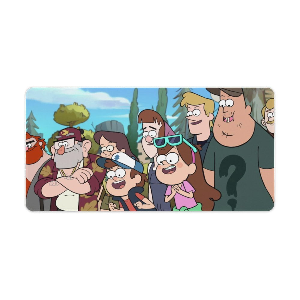 Gravity Falls Desk Mat, Big Desk Pad, Extended Gaming Mouse Pad, Large ...