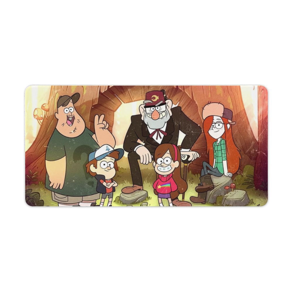 Gravity Falls Desk Mat, Big Desk Pad, Extended Gaming Mouse Pad, Large ...