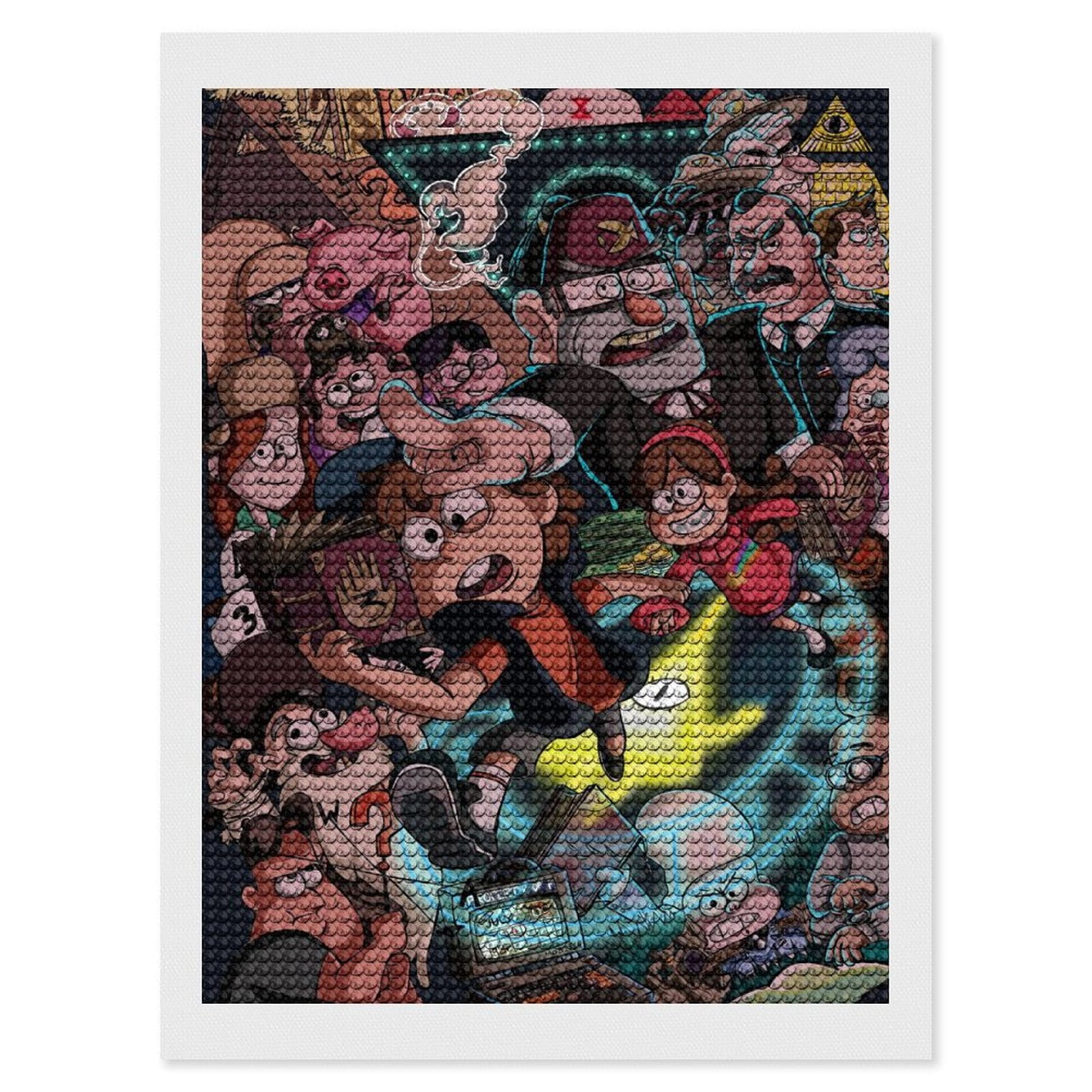 Gravity Falls Diamond Art Kits for Adults 5D Diamond Art Kit Paint by ...
