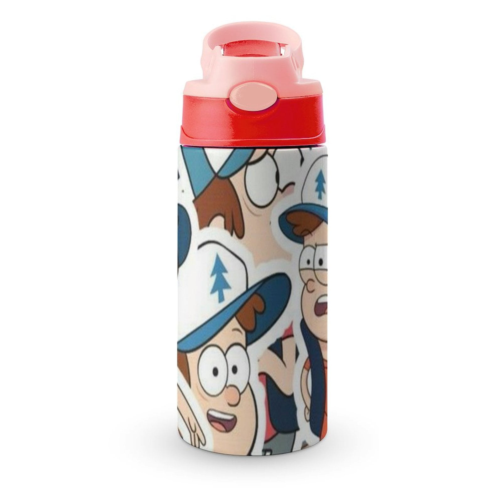 Gravity Falls Dipper Kid's Insulated Water Bottle With Straw Vacuum ...