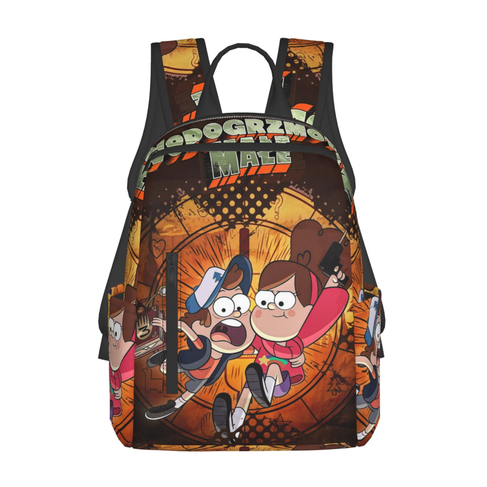 Gravity Falls Dipper Mabel Backpack Unisex Daypack Adjustable ...