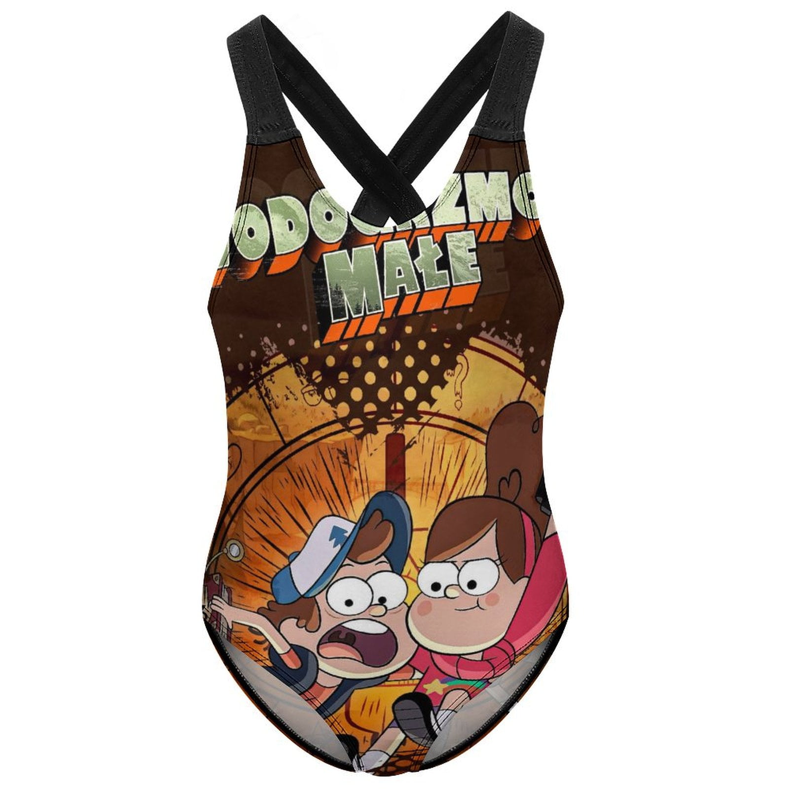 Gravity Falls Dipper Mabel Children's One-piece Swimsuit Summer Girl's ...