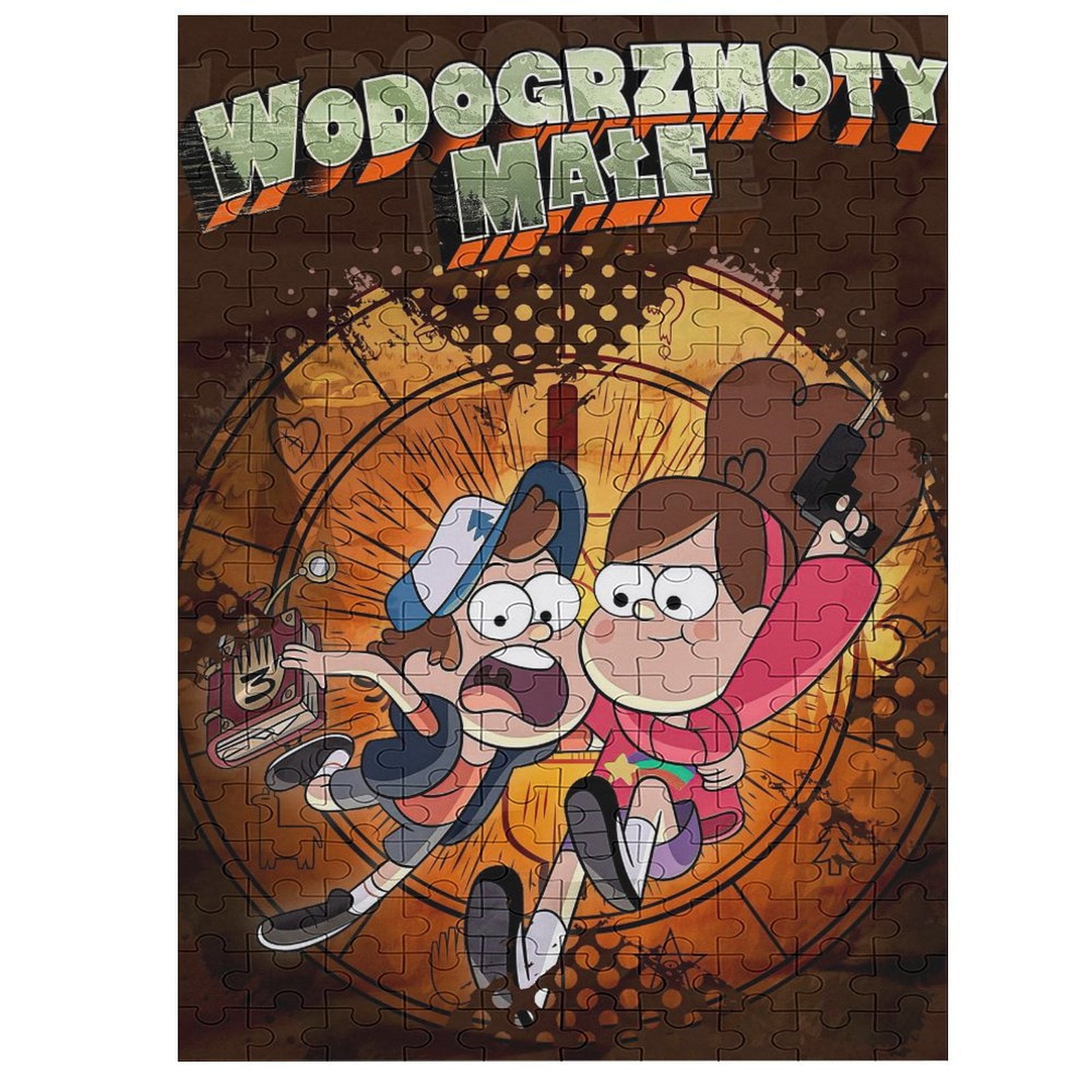 Gravity Falls Dipper Mabel Jigsaw Puzzles Interlocking Puzzles Home ...