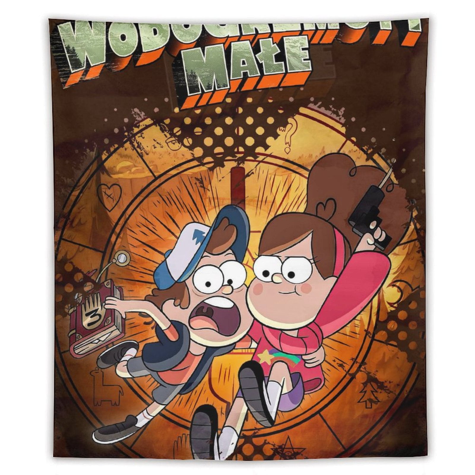 Gravity Falls Dipper Mabel Tapestry Luxury Wall Hanging Tapestries Decor Aisle Mural Blanket ...