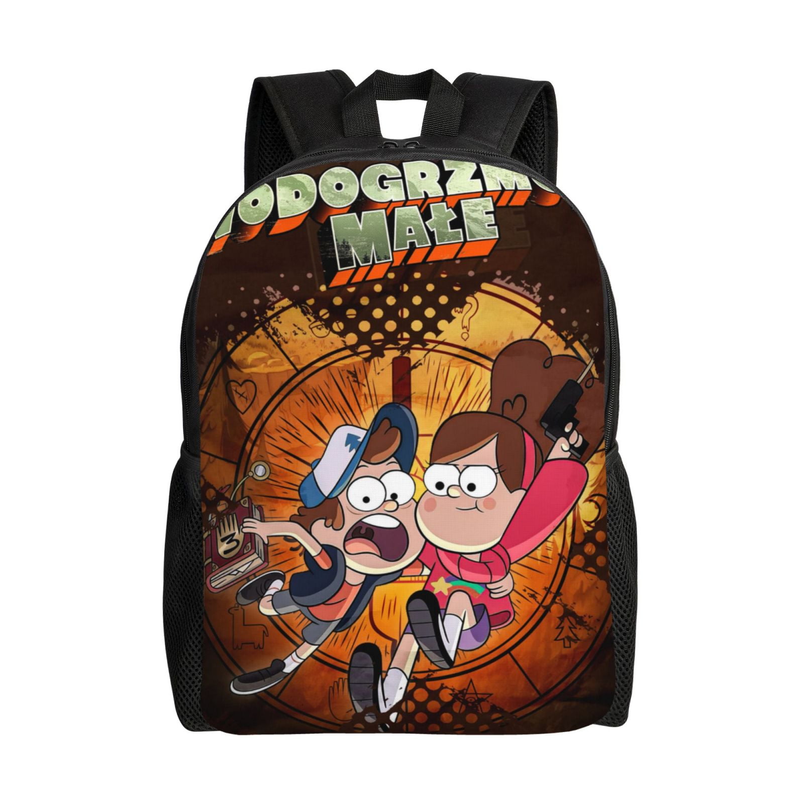 Gravity Falls Dipper Mabel Unisex Backpack Laptop Daypack Adjustable ...