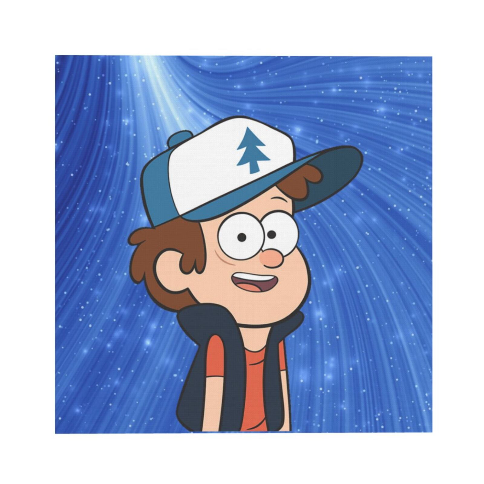 Gravity Falls Dipper Pines Canvas Decorative Poster Square Unframe Wall ...
