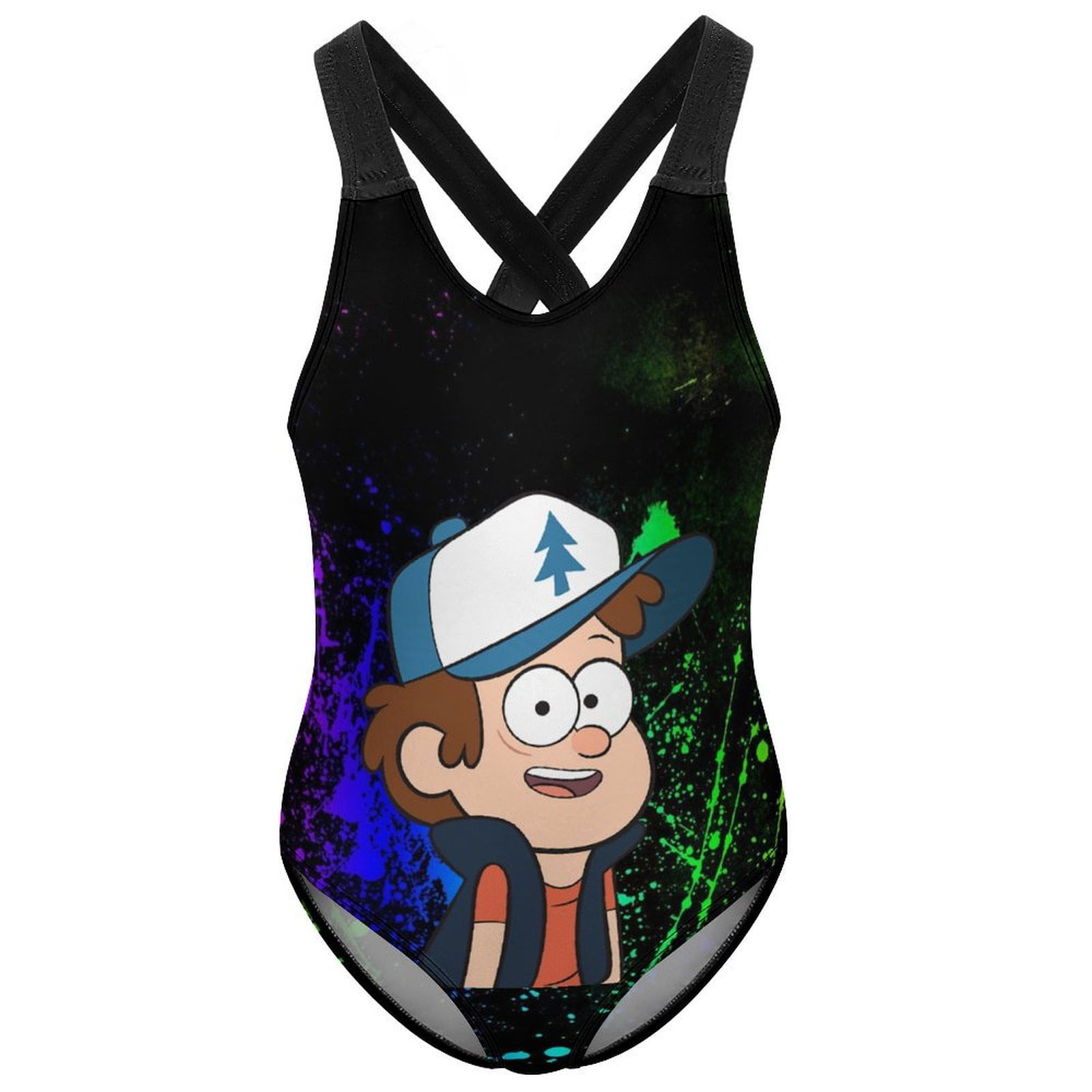 Gravity Falls Dipper Pines Children's One-piece Swimsuit Summer Girl's ...