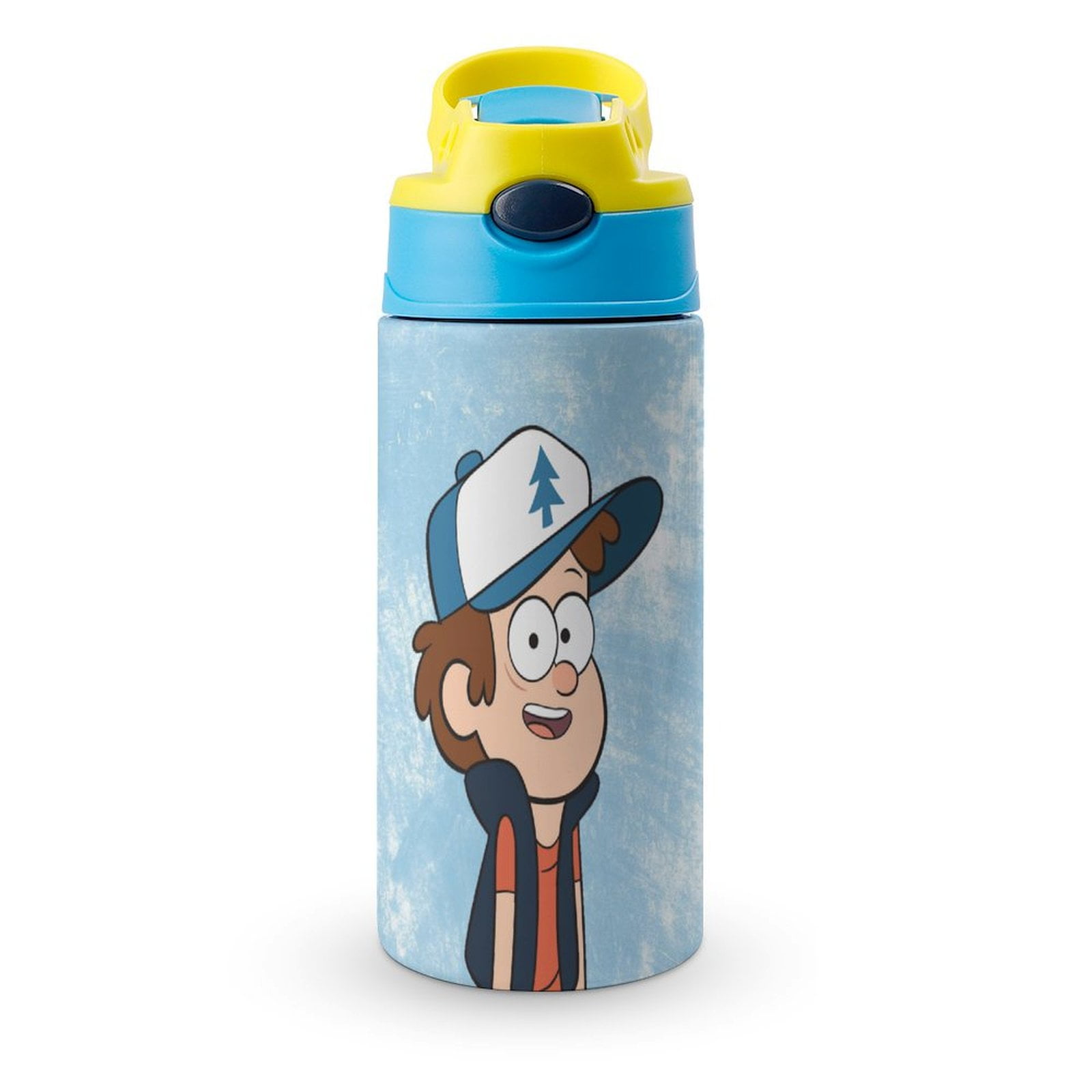 Gravity Falls Dipper Pines Kid's Insulated Water Bottle With Straw ...