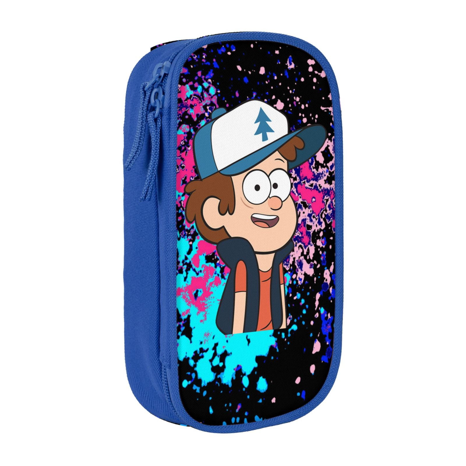 Gravity Falls Dipper Pines Pencil Case Large Capacity Pencilcase Double ...