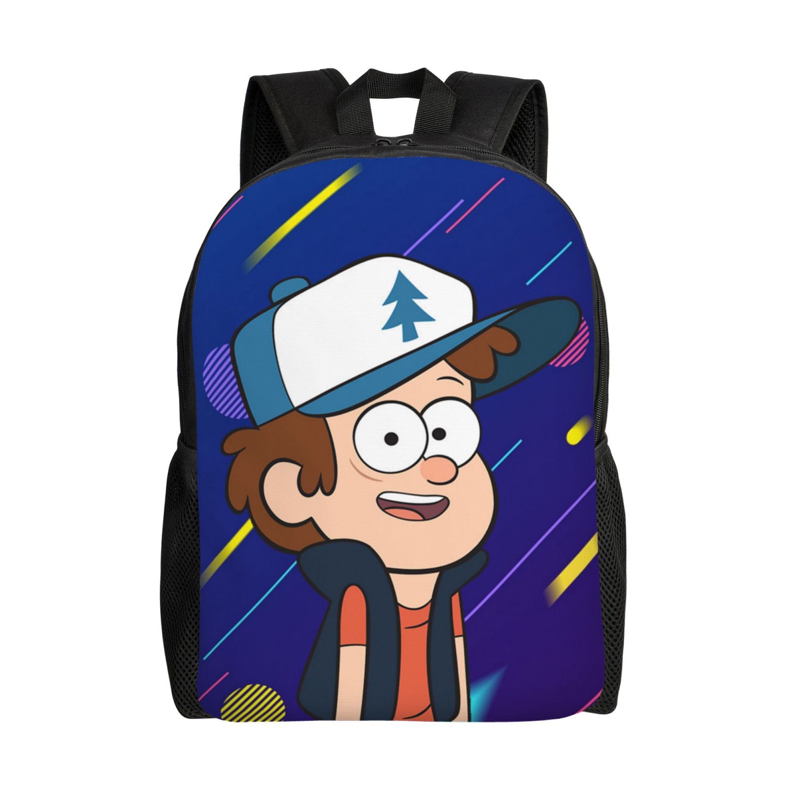 Gravity Falls Dipper Pines Unisex Backpack Laptop Daypack Adjustable ...