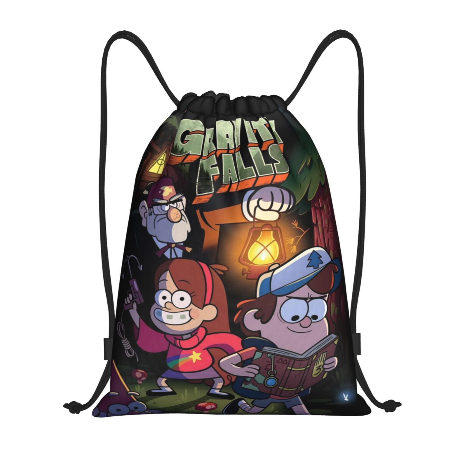 Gravity Fall Drawstring Bag Gym Bag Sports Backpack Sack Sackpack ...