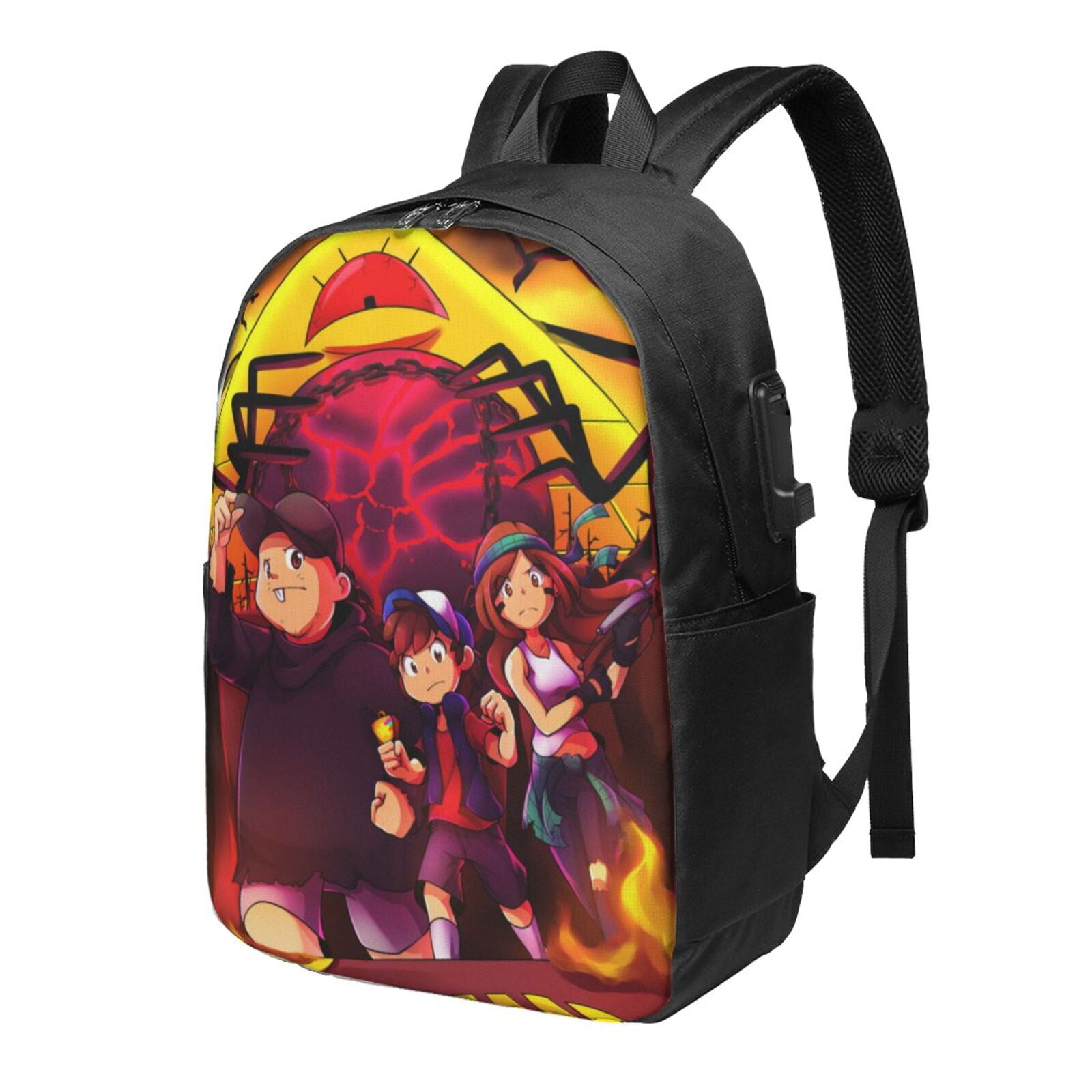 Gravity Falls Earth Backpack Laptop Daypack School Bag Bookbag Student ...